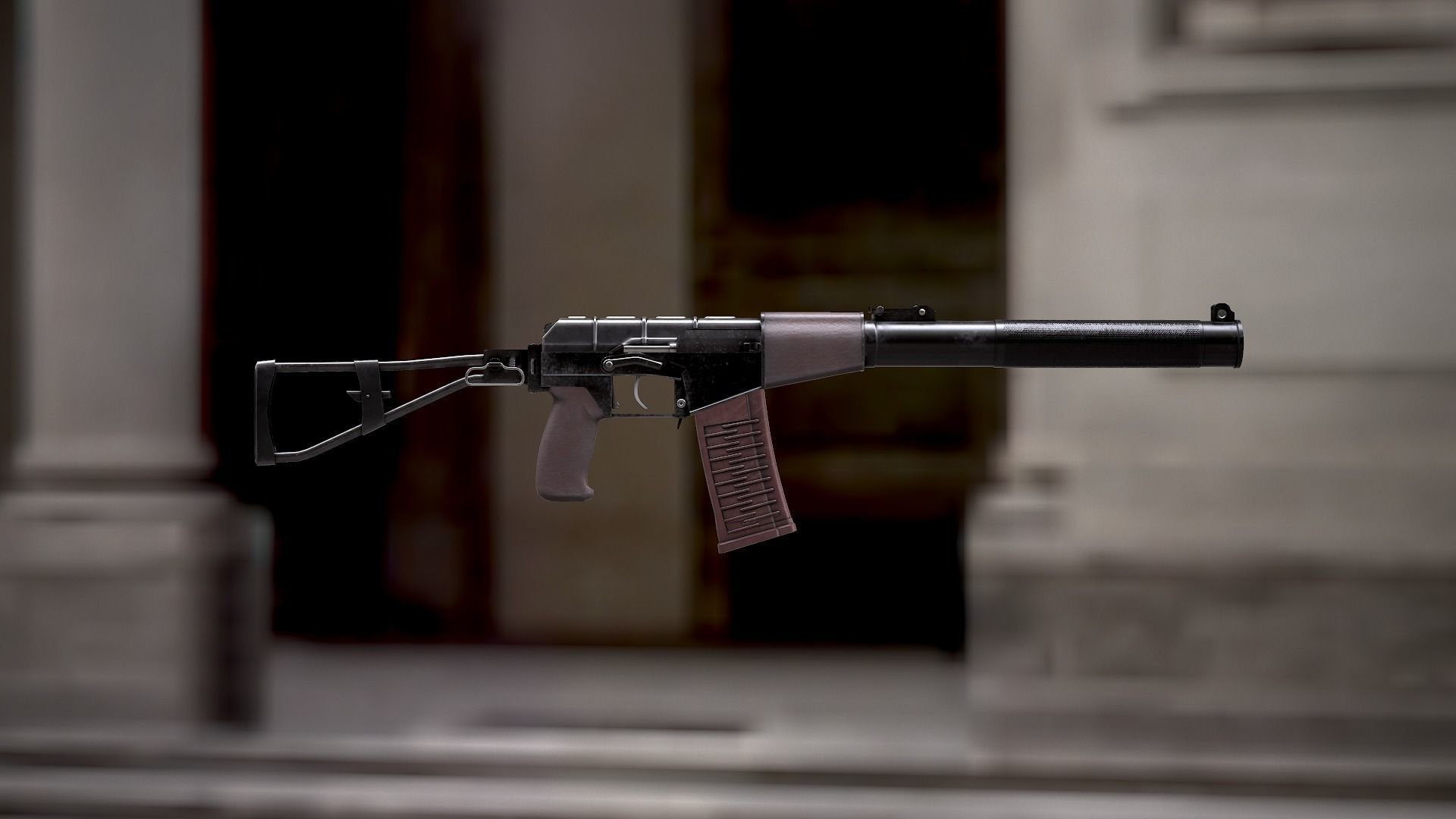 3D model AS VAL 9x39 VR / AR / low-poly | CGTrader