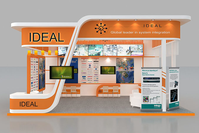 Ideal Stand design 3D model | CGTrader