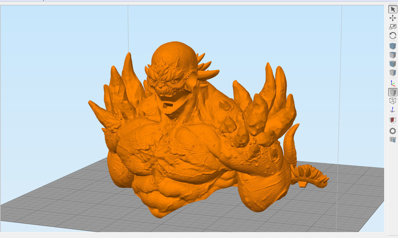 Doomsday demon 3D model 3D printable | CGTrader
