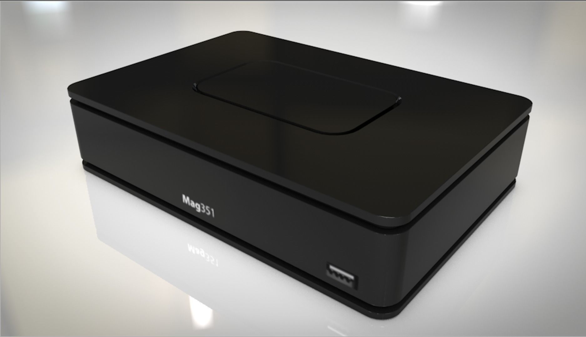 IPTV Box 3D model | CGTrader