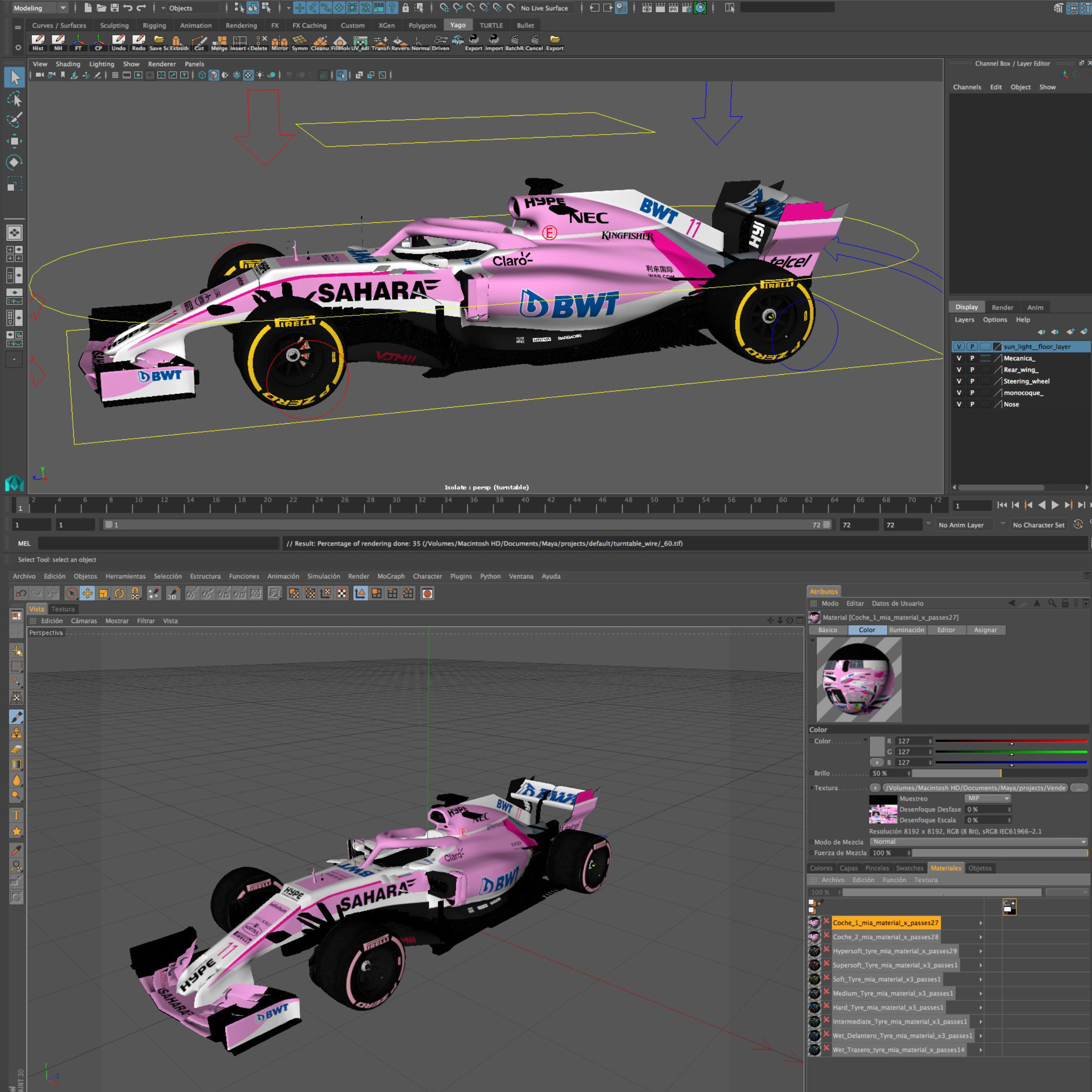 Formula 1 2018 cars Pack 2 3D model rigged | CGTrader