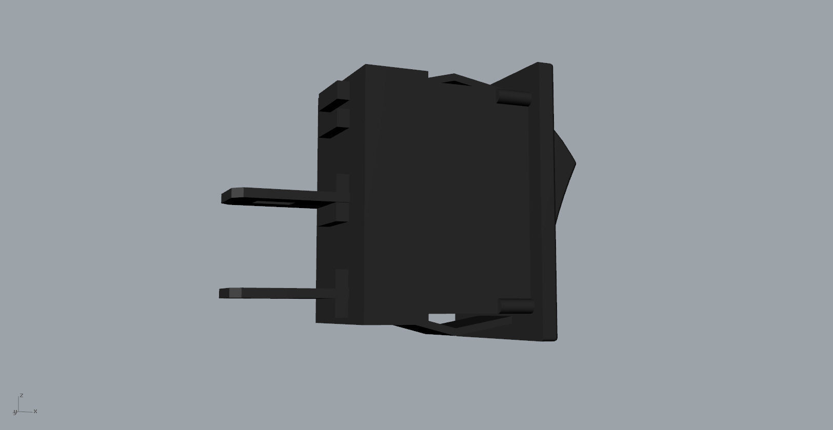 POWER BUTTON Switch 3D model 3D model 3D printable | CGTrader