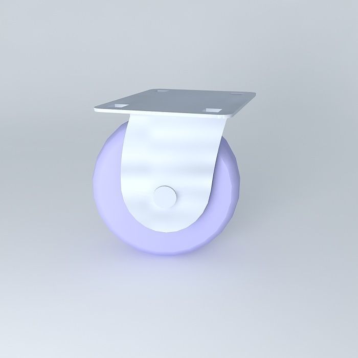 Swivel Caster free 3D model | CGTrader
