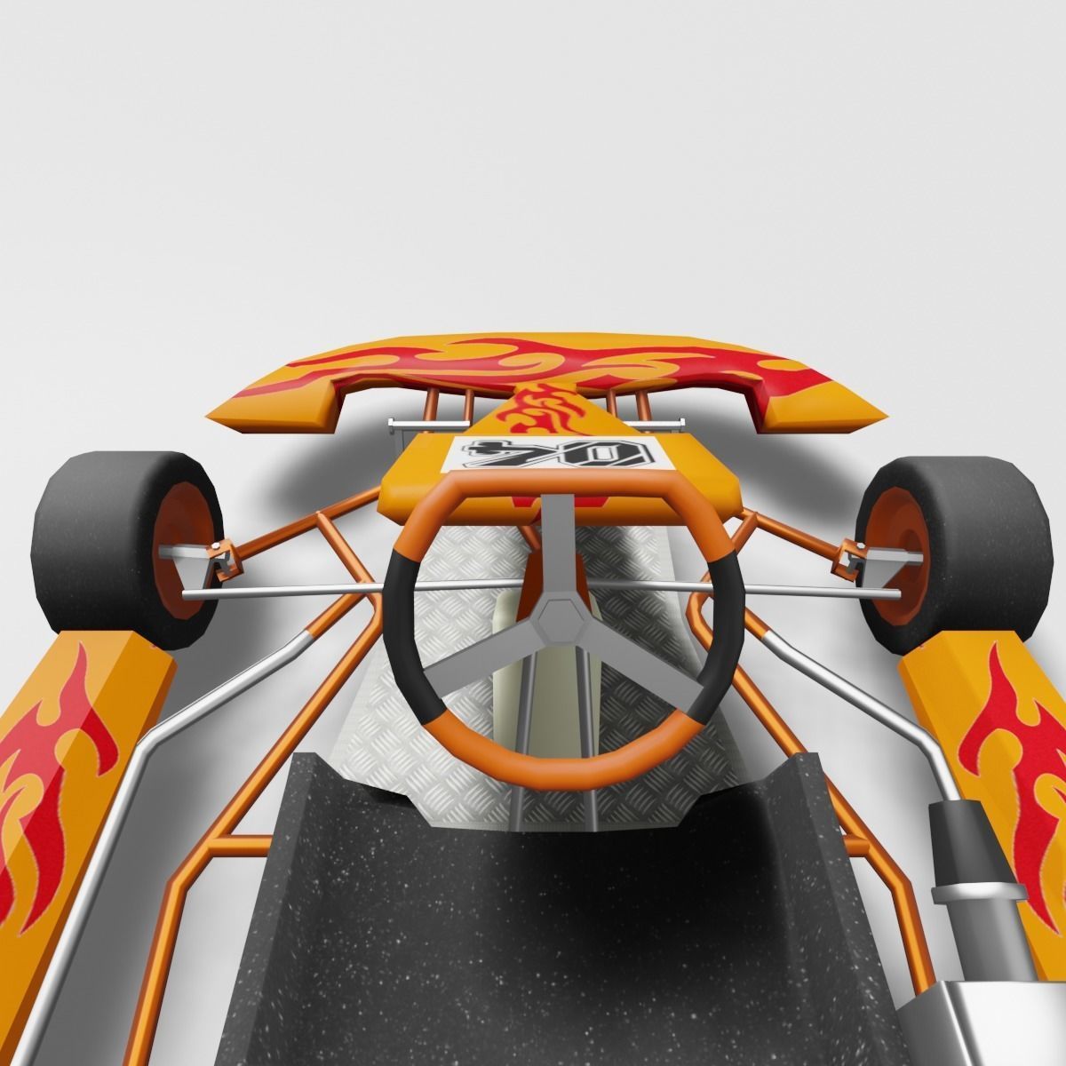 3D model Go Kart VR / AR / low-poly | CGTrader