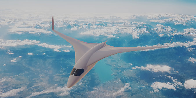 BWB EVO T 3D model | CGTrader