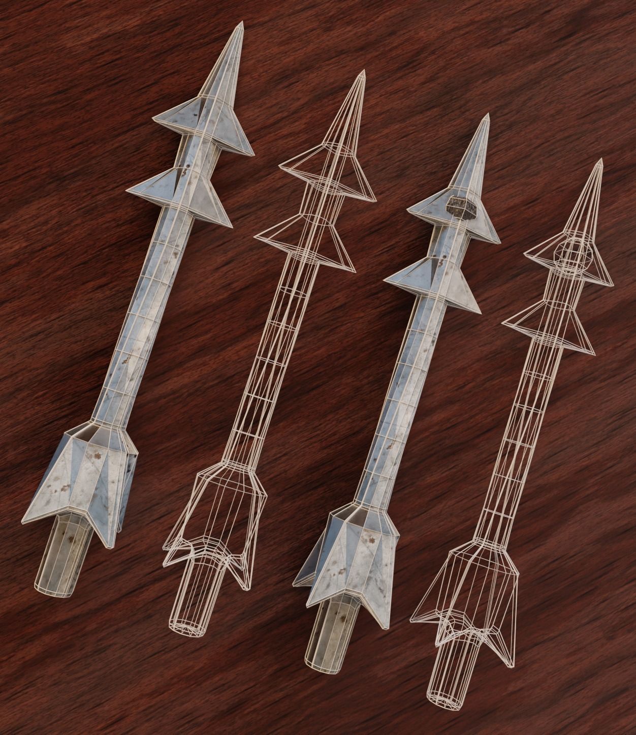 3D model Hunting Dart VR / AR / low-poly | CGTrader