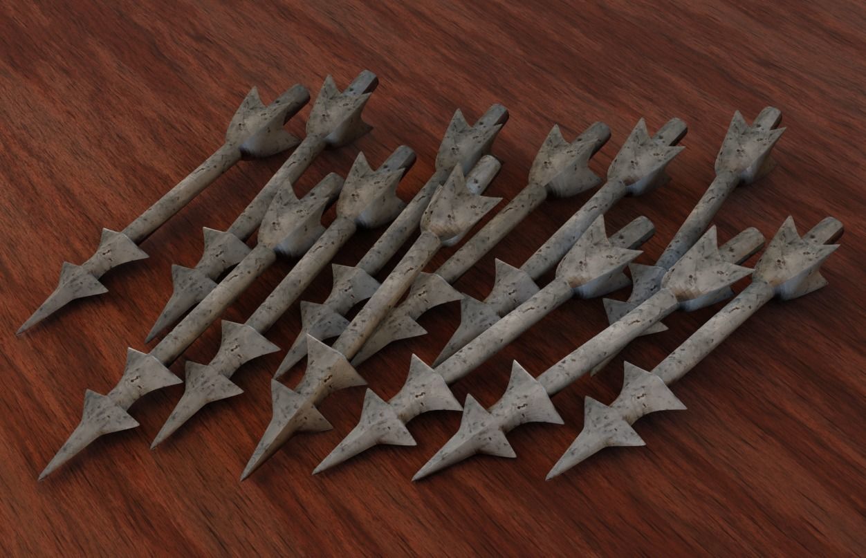 3D model Hunting Dart VR / AR / low-poly | CGTrader