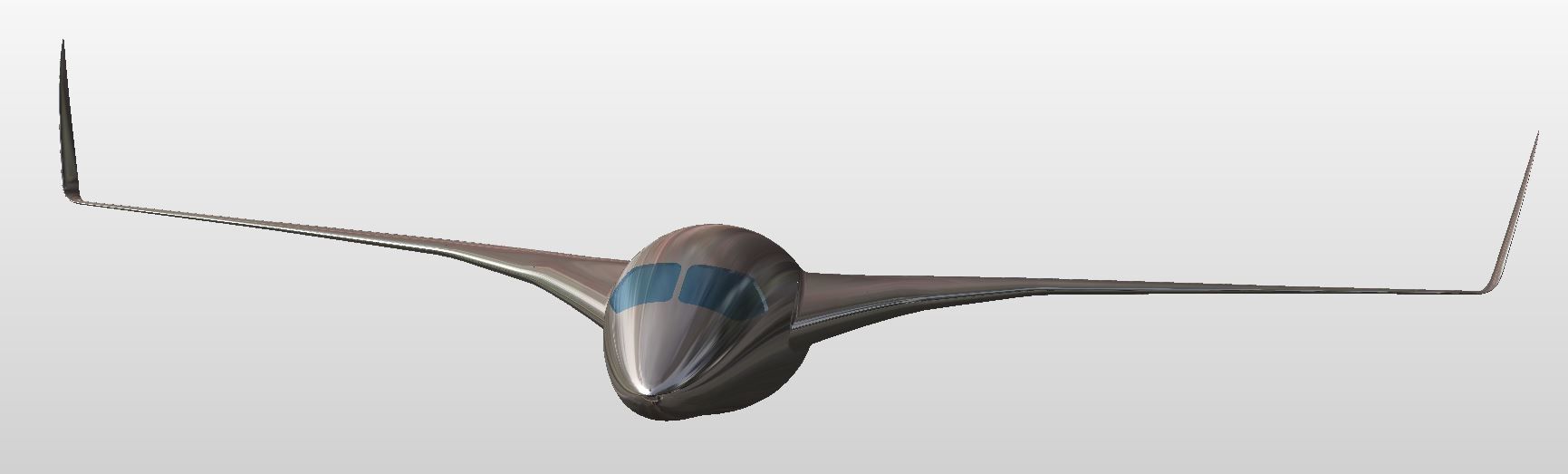 BWB EVO M 3D model | CGTrader