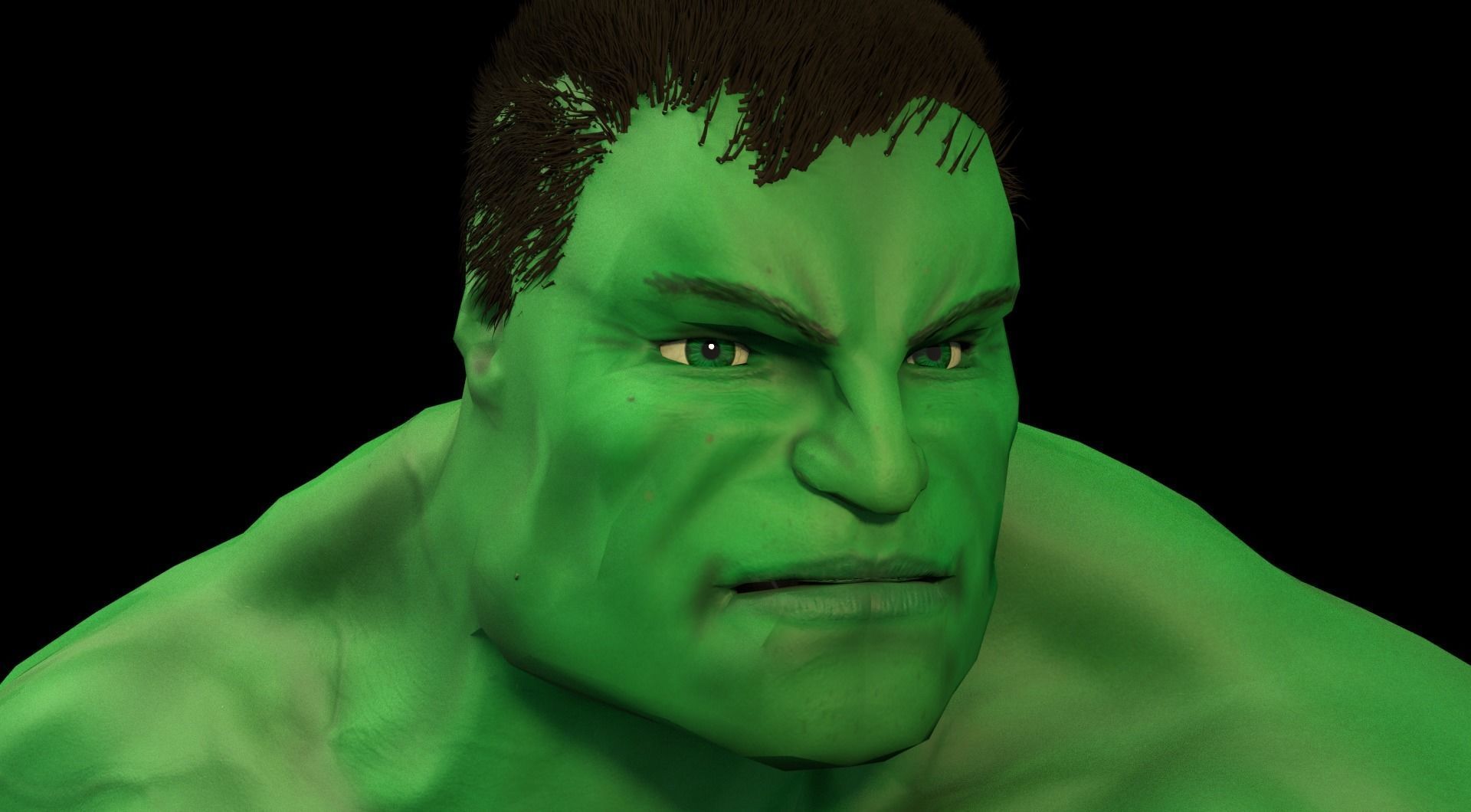 3D model Hulk Rigged and Animated 2018 VR / AR / low-poly | CGTrader