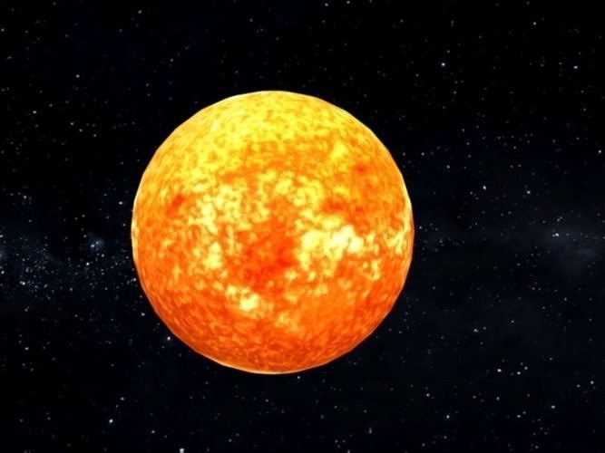 Center Of Solar System Sun