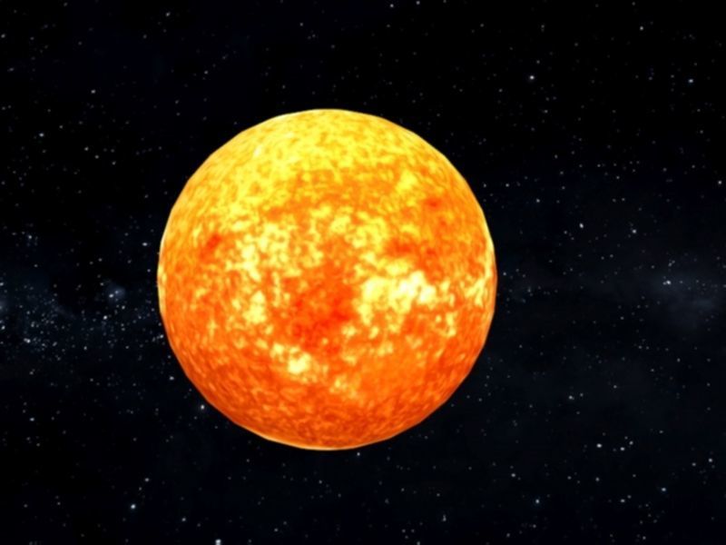 3D model The Sun The Center of The Solar System Star Lowpoly VR / AR ...