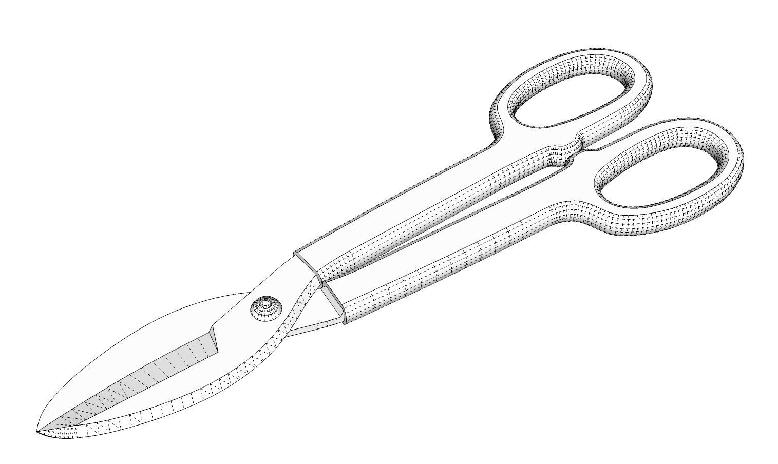 Tin Snips 3D model | CGTrader