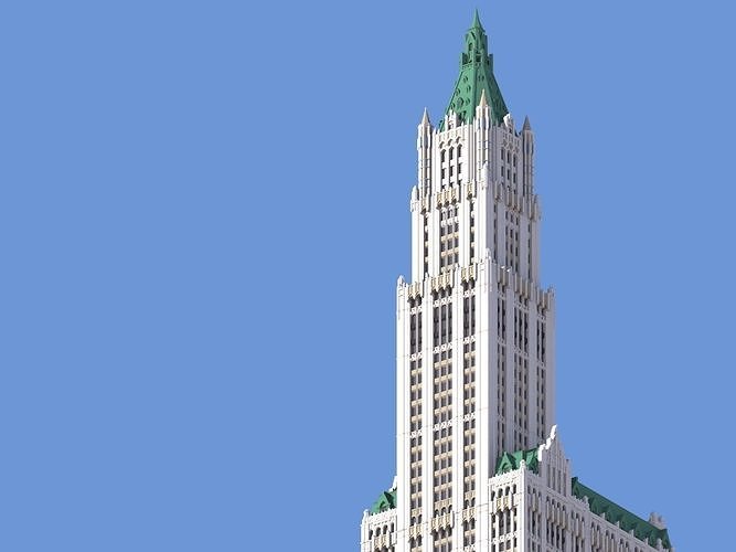 Woolworth Building 3D model 3D printable | CGTrader