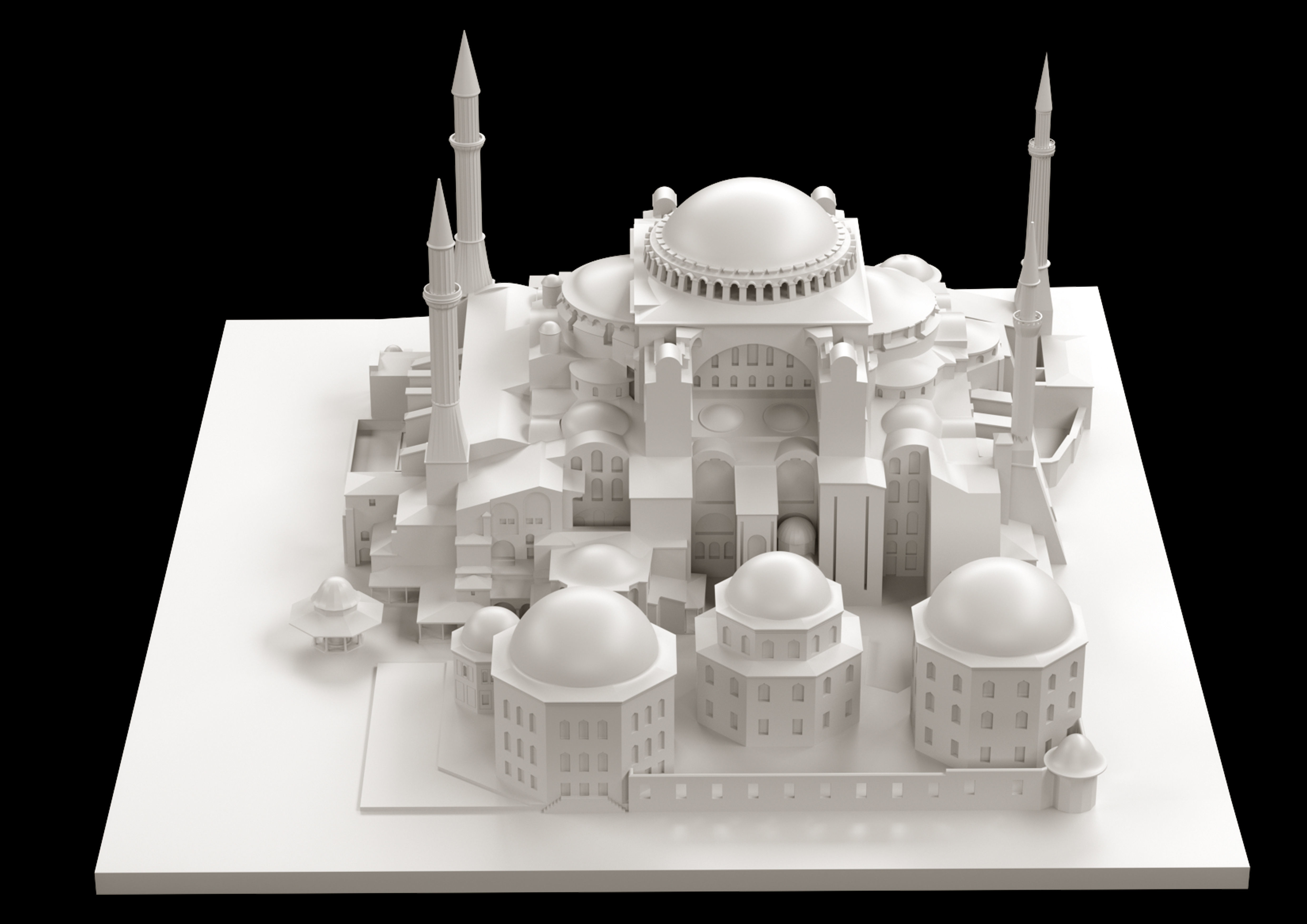 hagia sophia 3D model | CGTrader