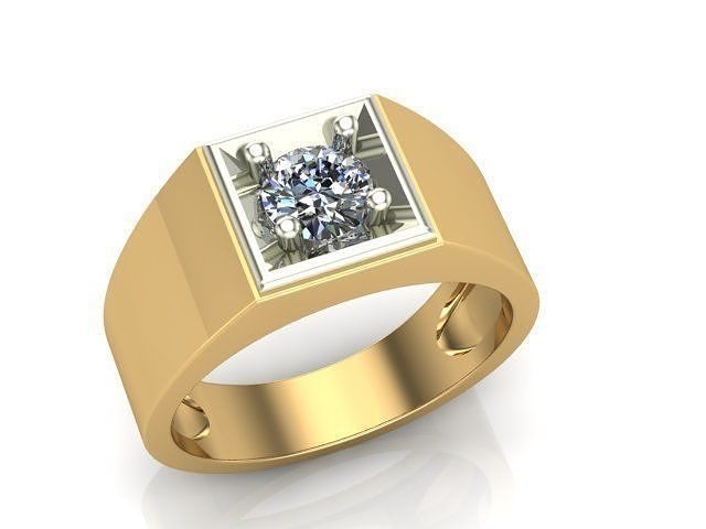 Male Ring 5 3D model | CGTrader