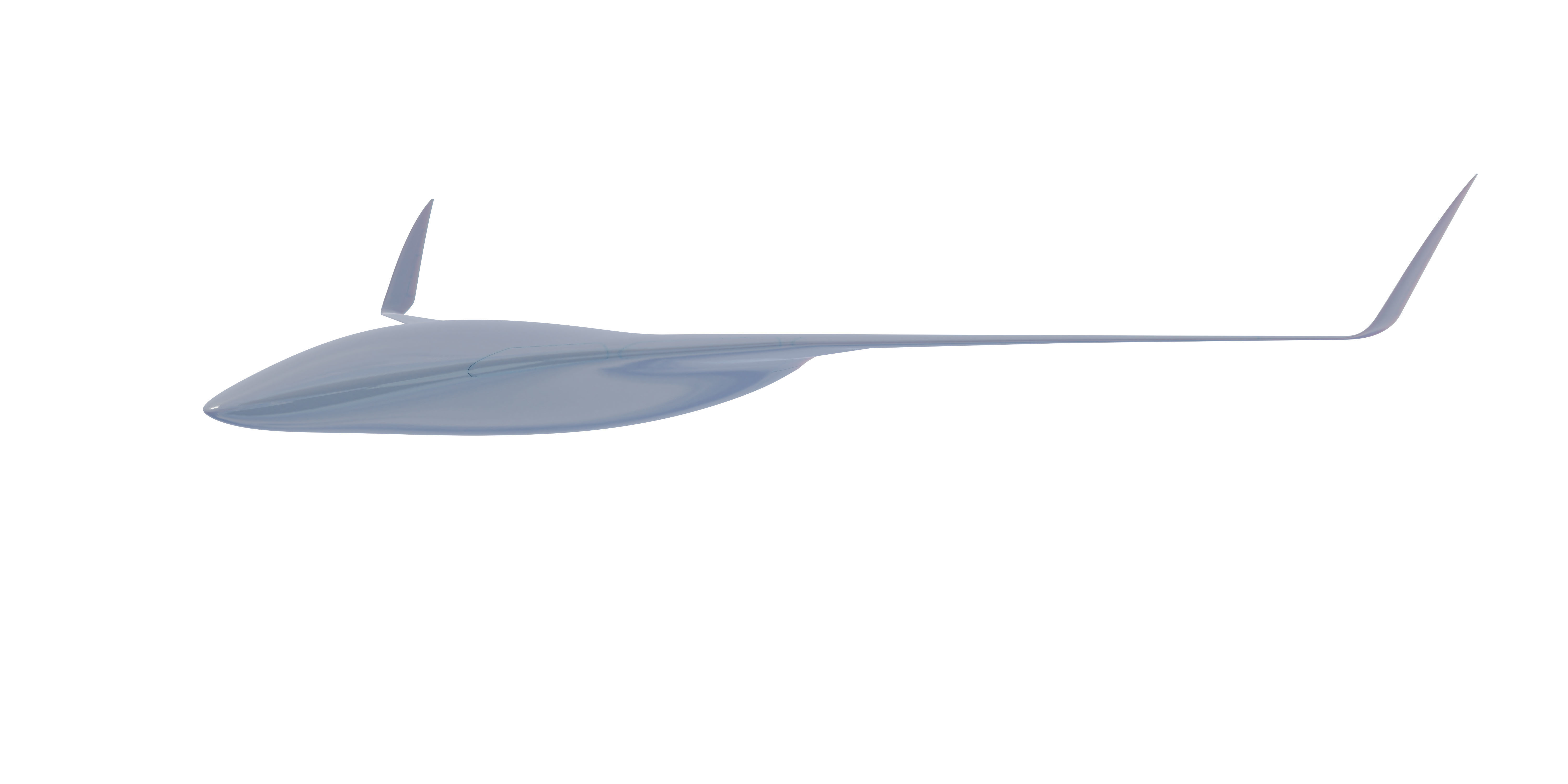 BWB Gleich Drone 3D model | CGTrader