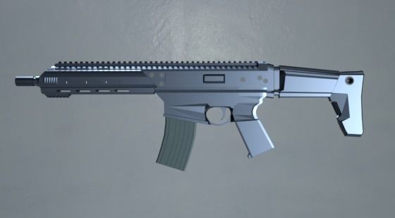 Grot - Polish Weapon 3D model | CGTrader