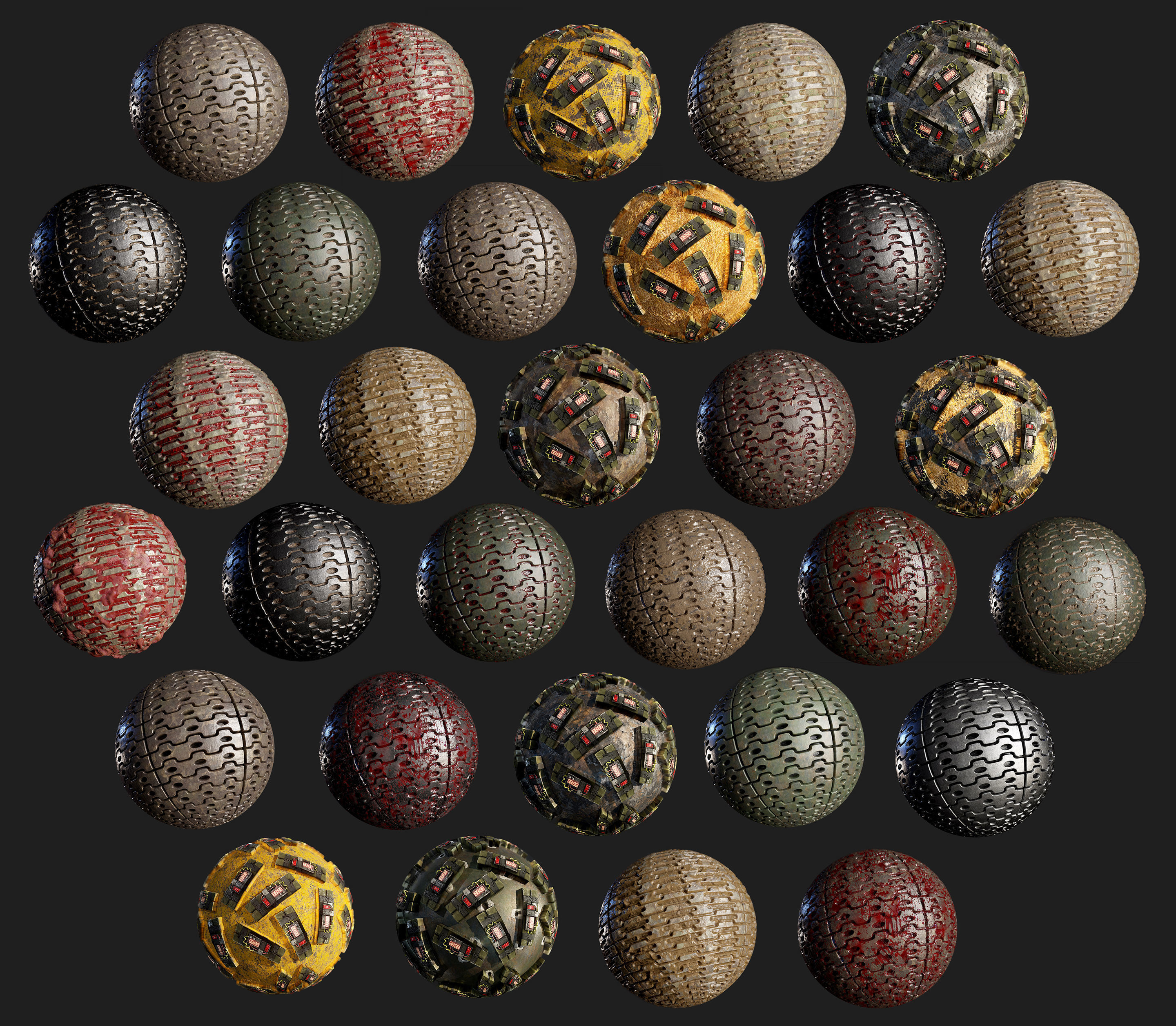 200 Military War Seamless PBR Textures Texture | CGTrader