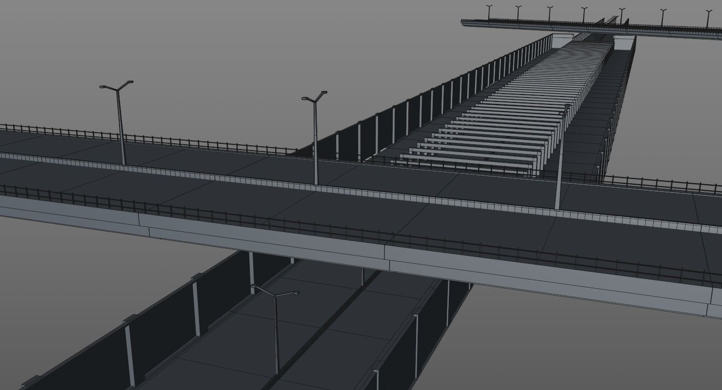 3D model Highway box VR / AR / low-poly | CGTrader