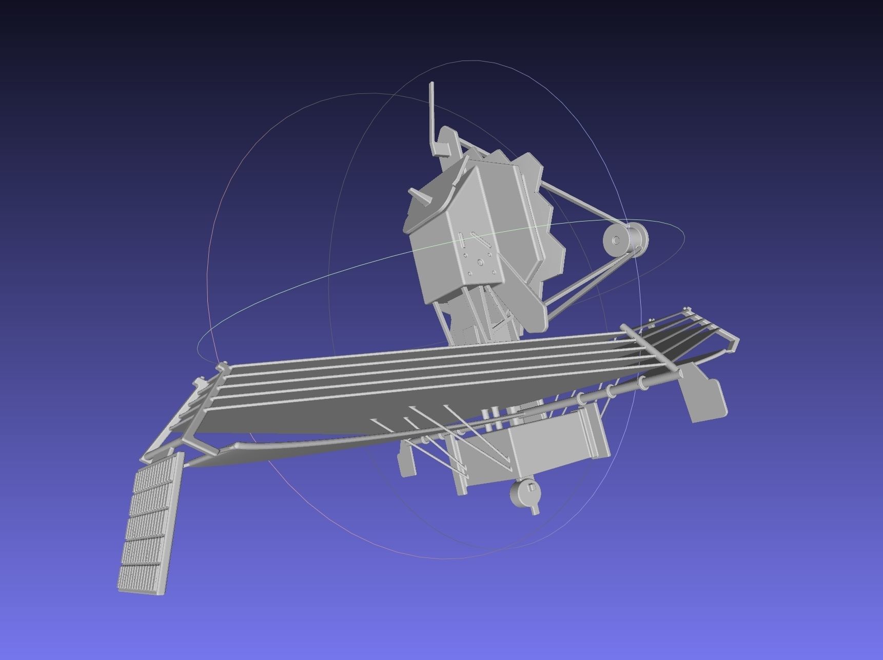 James Webb Space Telescope JWST Basic Model 3D model 3D printable ...