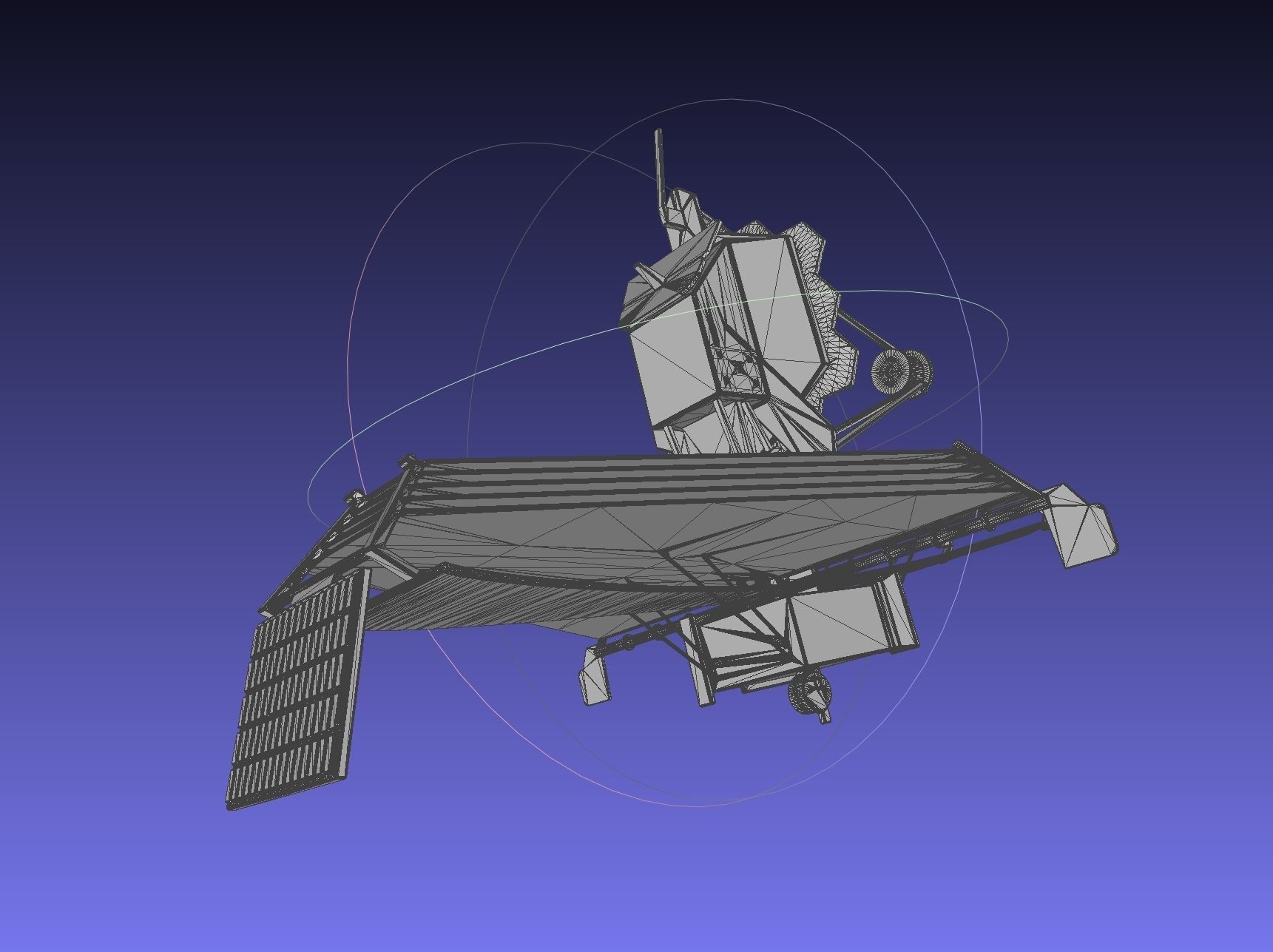 James Webb Space Telescope JWST Basic Model 3D model 3D printable ...