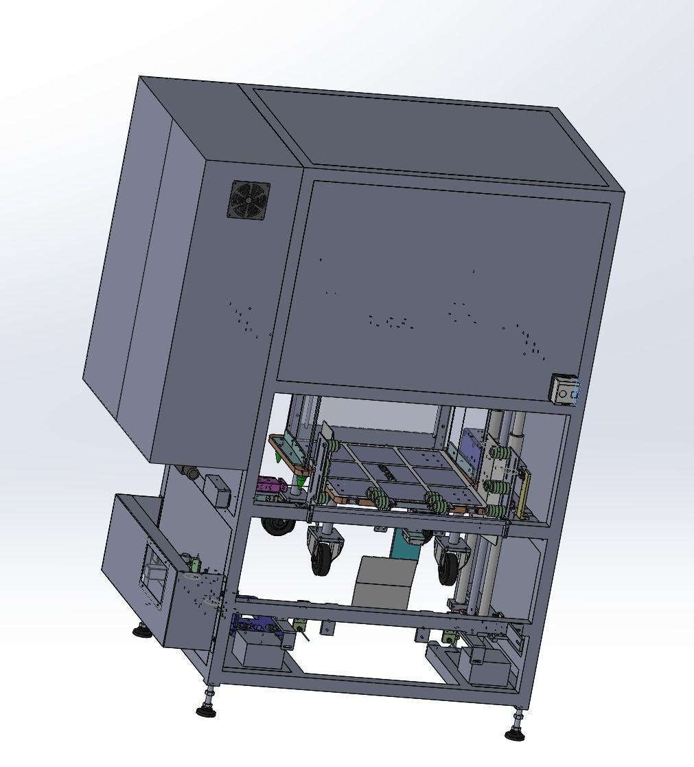 Elevator type loading and unloading equipment 3D model | CGTrader