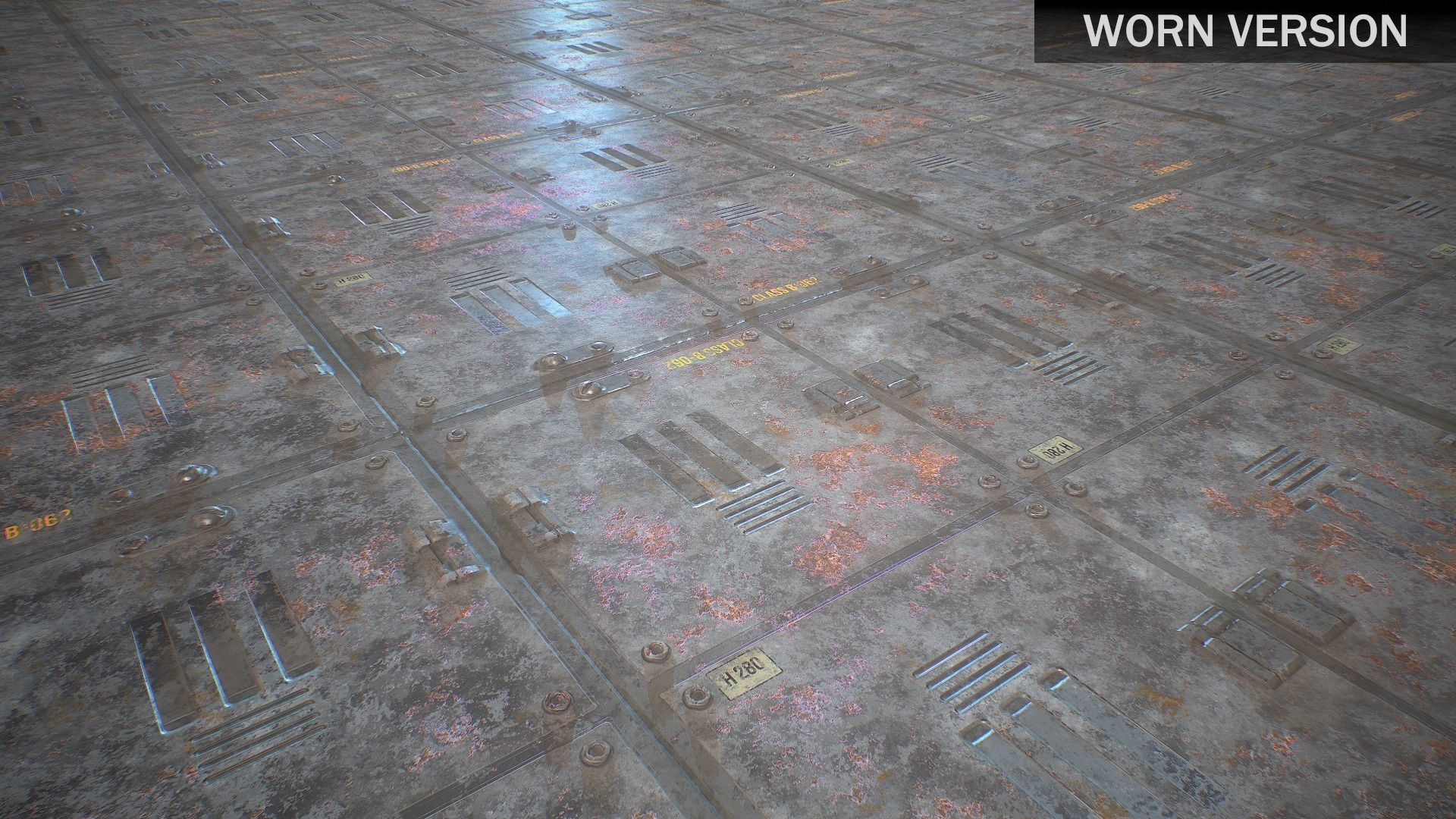 Texture PBR Seamless Sci-Fi Textures Collection UPDATED VR / AR / low ...