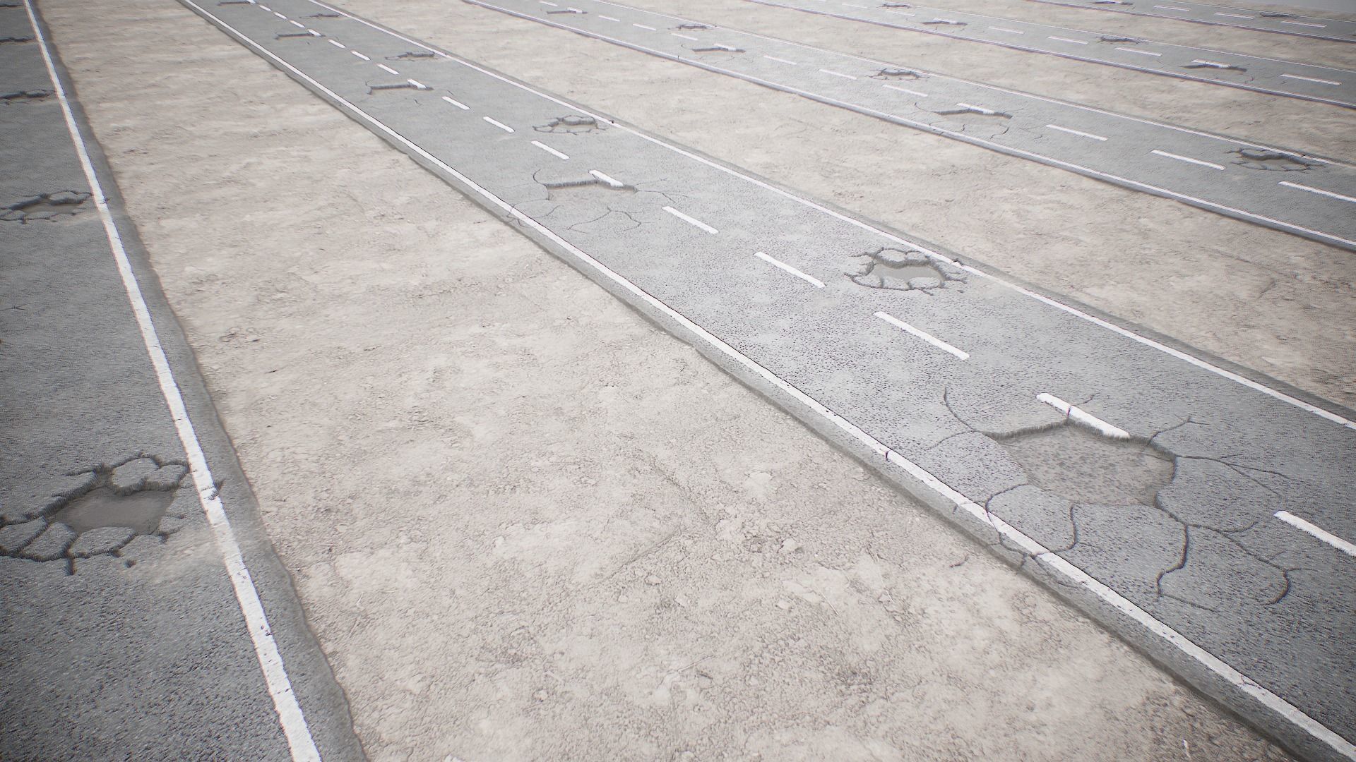 PBR Desert Road Texture free VR / AR / low-poly Texture | CGTrader