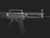 3D model USAS-12 gun VR / AR / low-poly | CGTrader