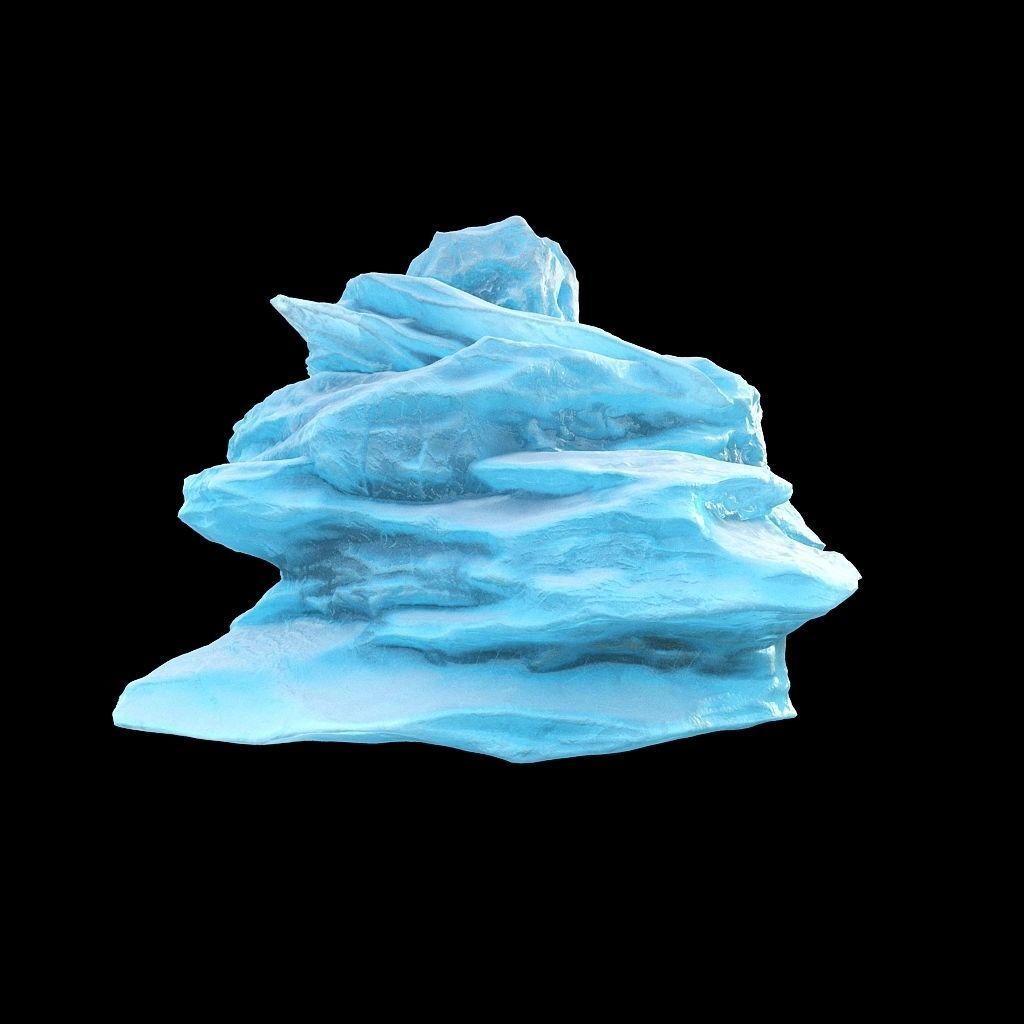 3D model Photorealistic V-Ray render ready Iceberg kit VR / AR / low ...
