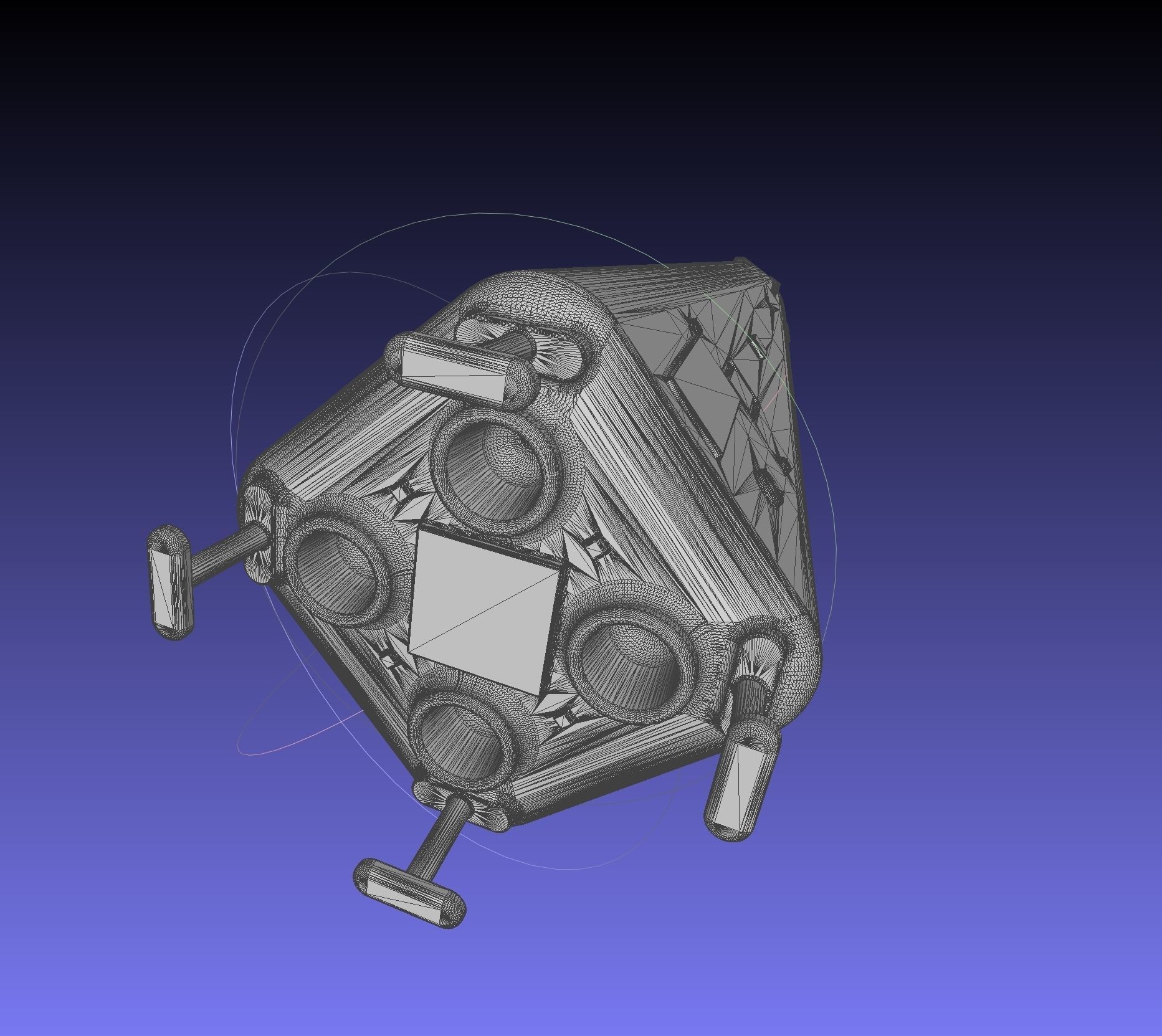 Delta Clipper MD DC-X Printable Miniature 3D model 3D printable | CGTrader