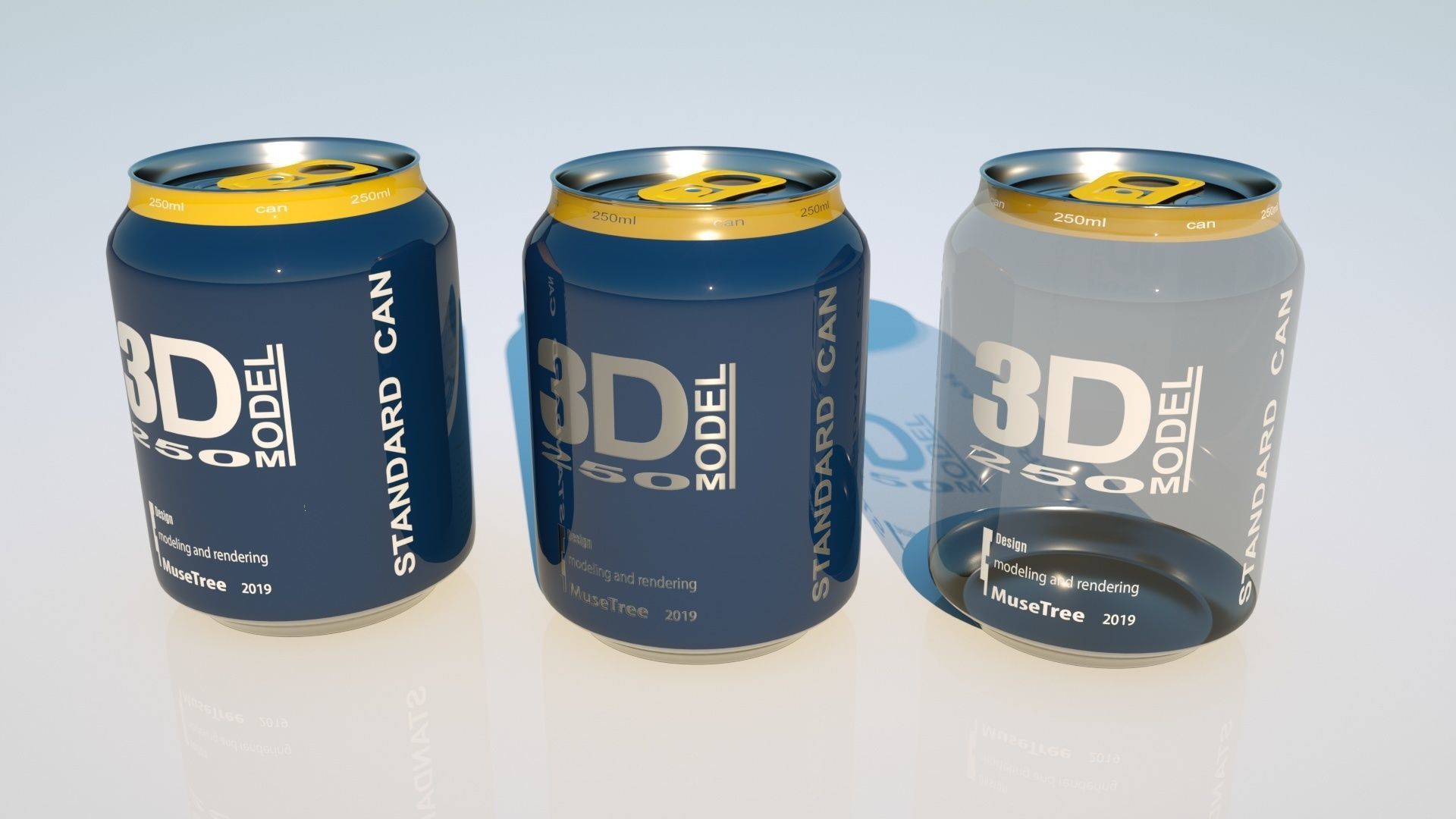 Cans in a plastic shrinkwrap 3D models Mega Pack 3D model | CGTrader