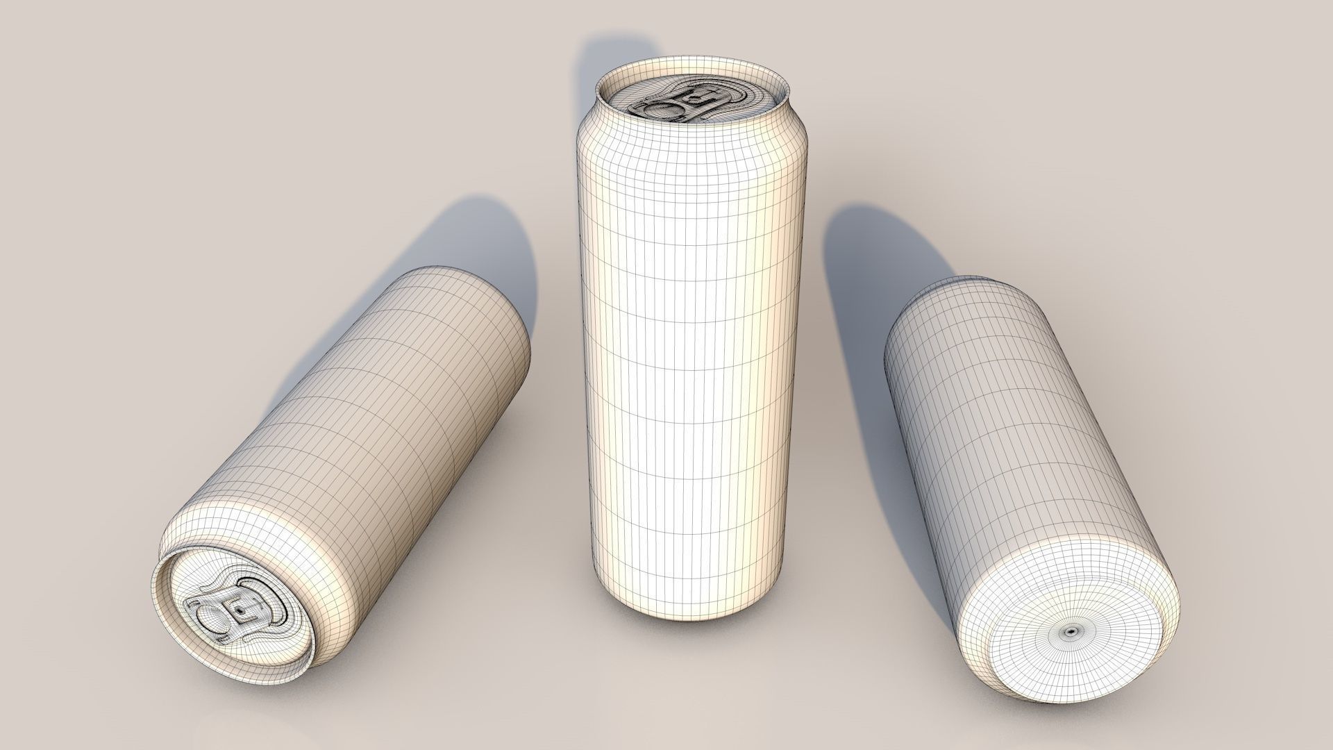 Cans in a plastic shrinkwrap 3D models Mega Pack 3D model | CGTrader