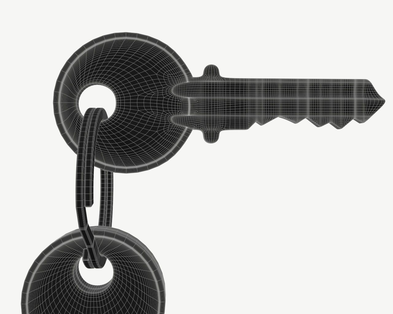 normal key set 3D model | CGTrader