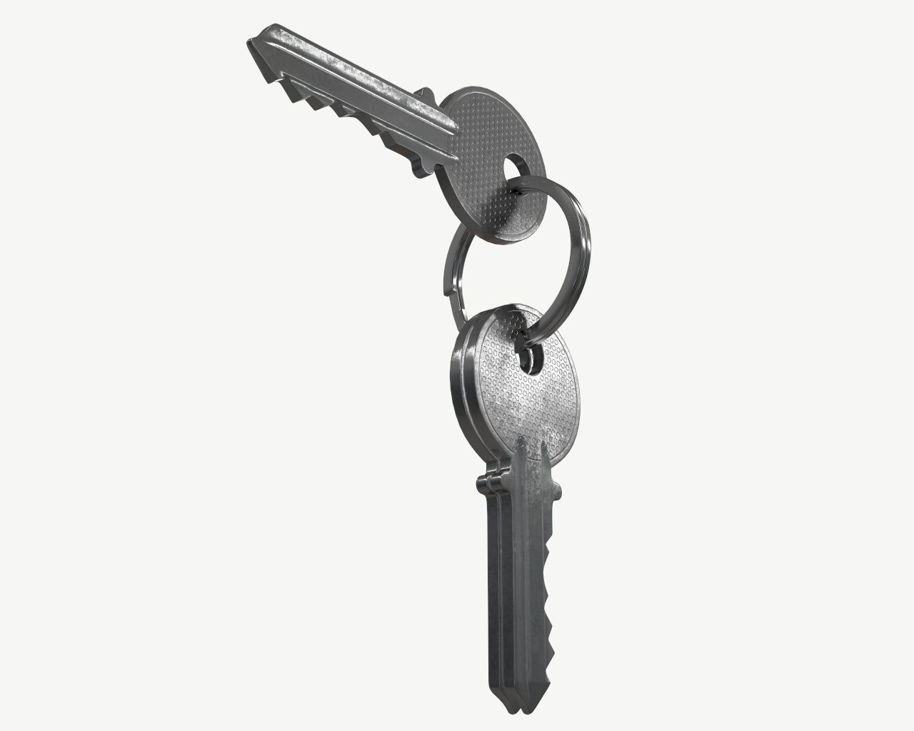 normal key set 3D model | CGTrader