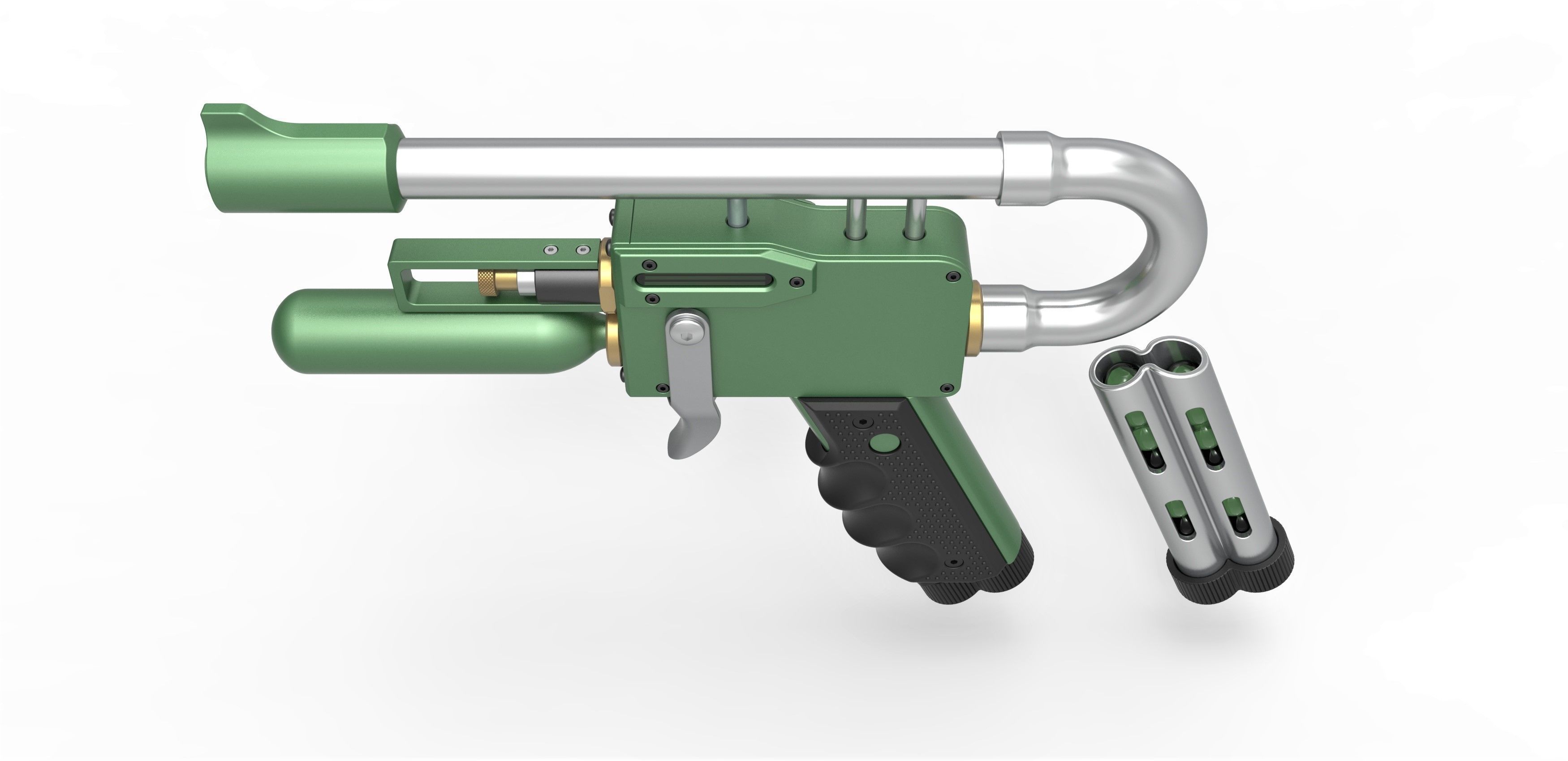 Gas Gun from the movie Green Hornet 2011 3D model | CGTrader
