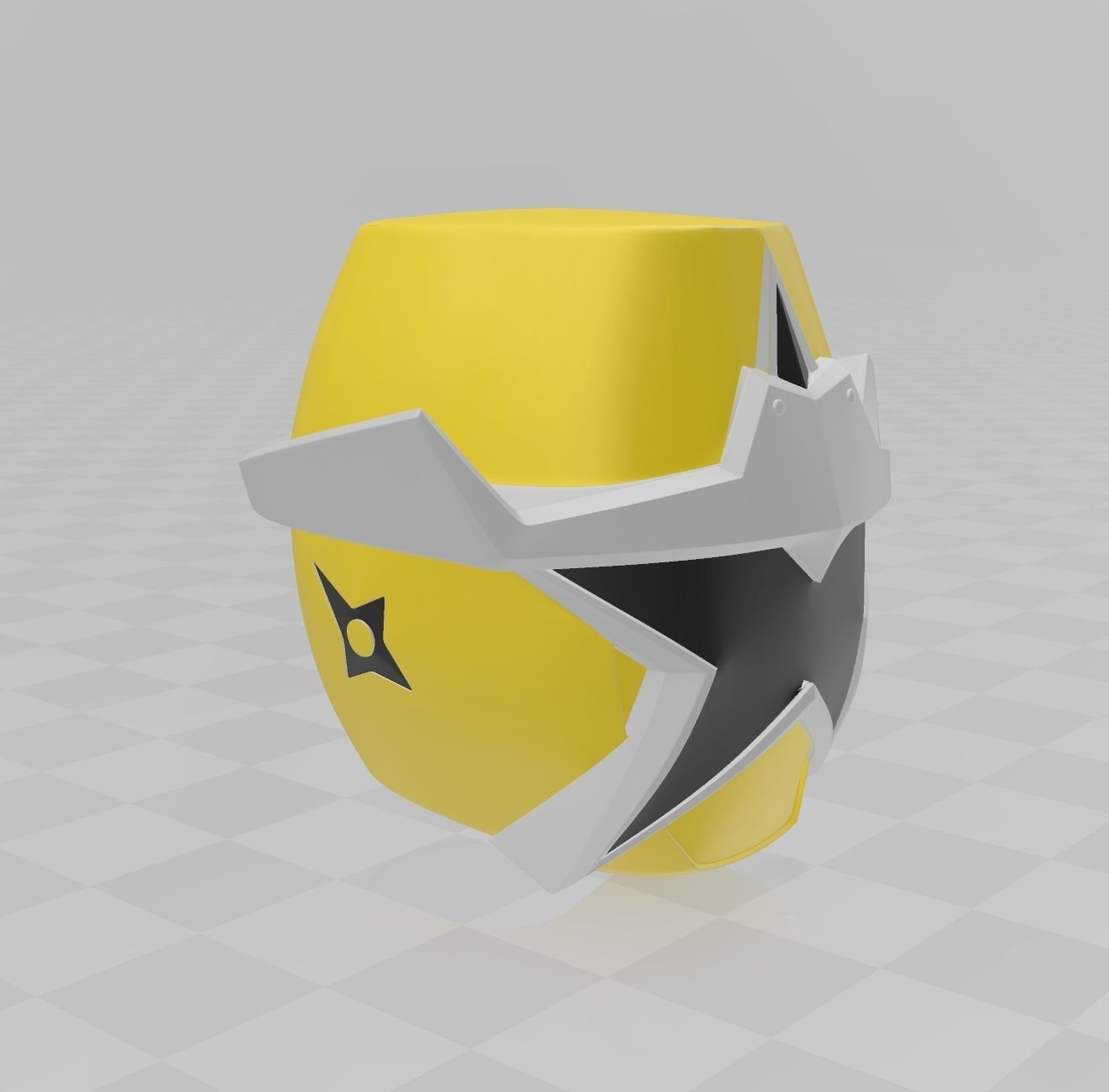 Power Rangers Shuriken Sentai Ninninger StarNinger Helmet 3D model 3D ...