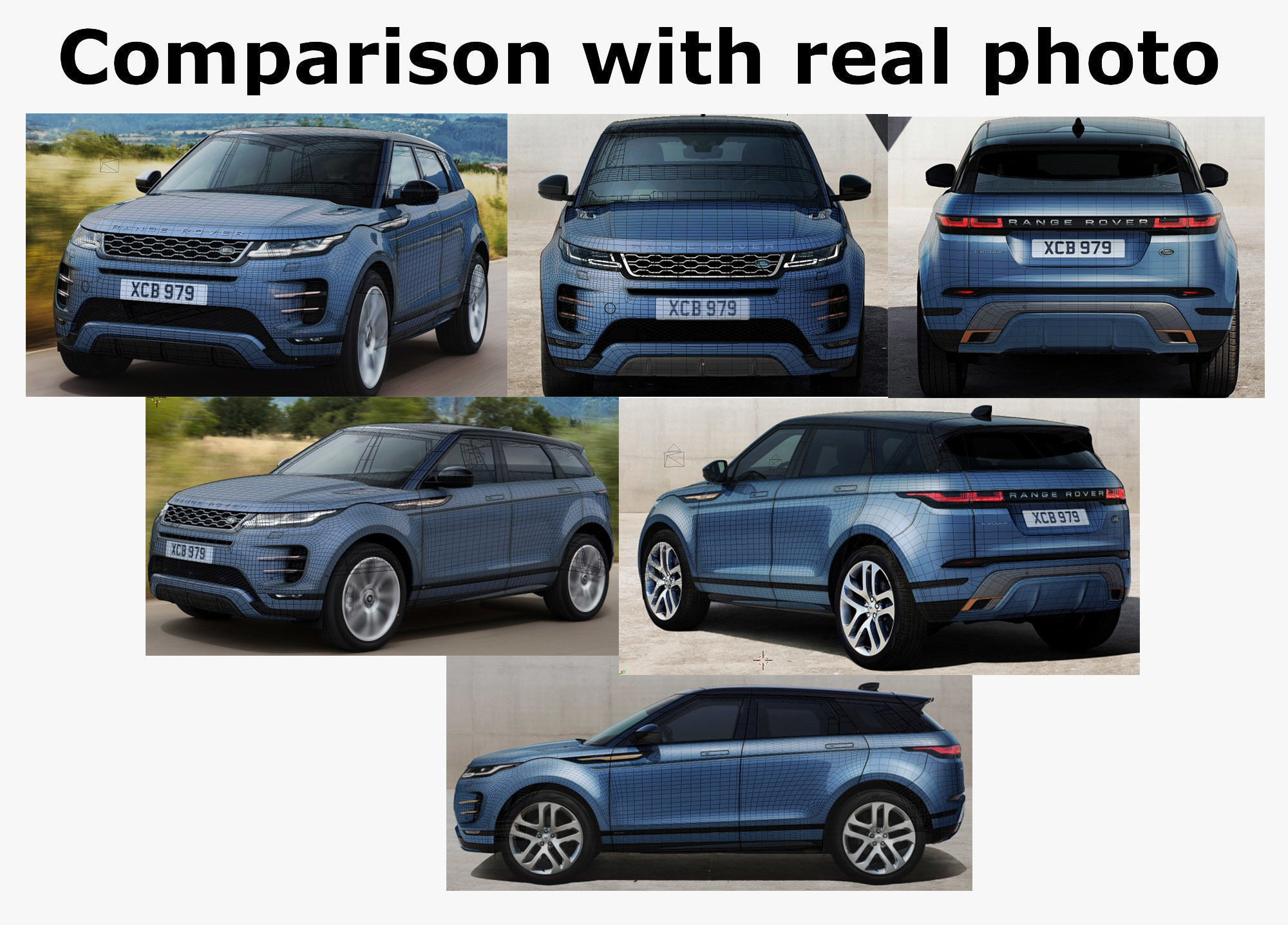 Land Rover Range Rover Evoque 2020 3D model | CGTrader