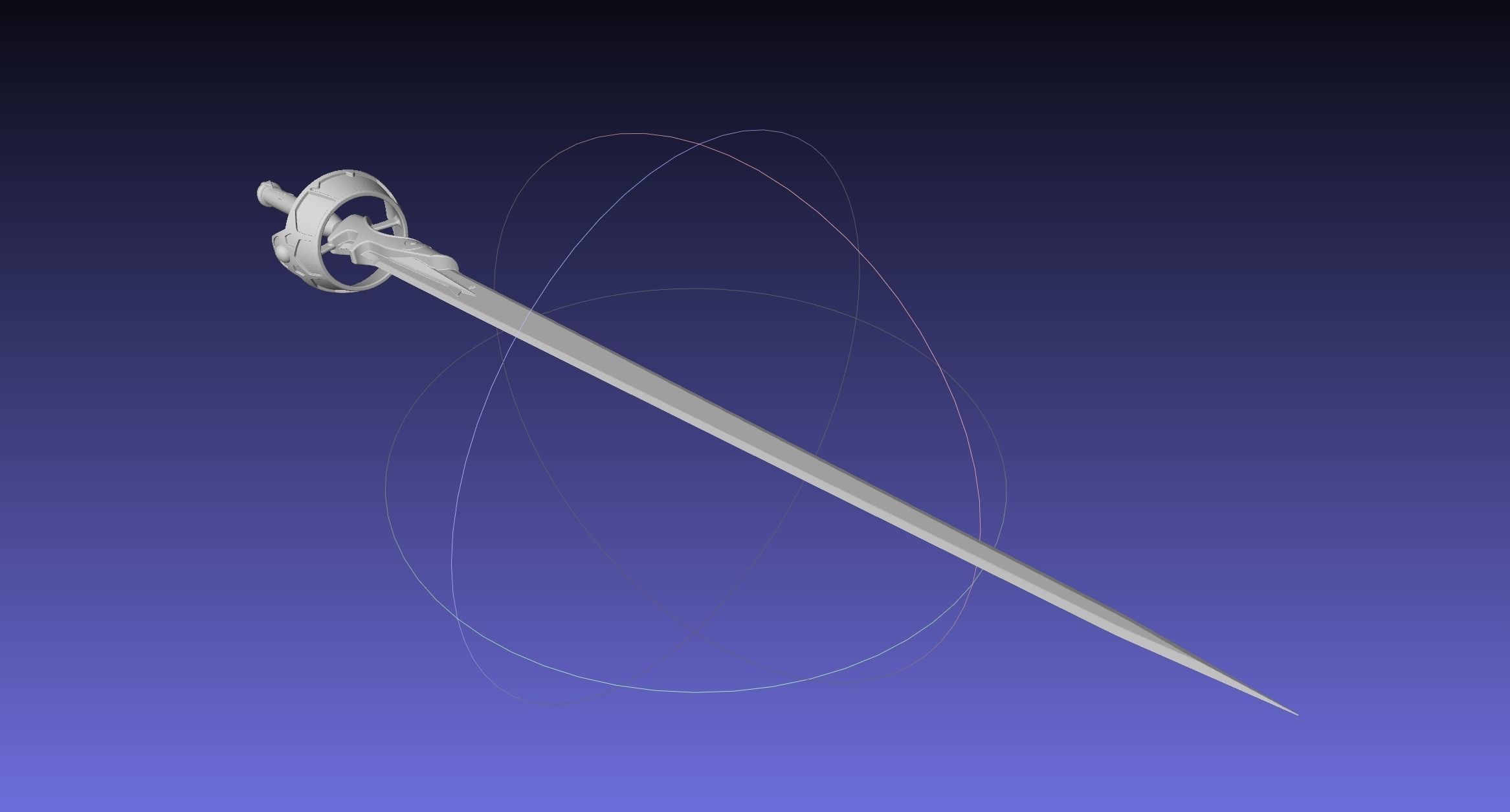 Sword Art Online Lambent Light Rapier Model 3D model 3D printable ...