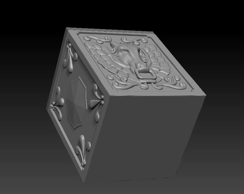 Cloth Armor Box - Pegasus 3D model 3D printable | CGTrader