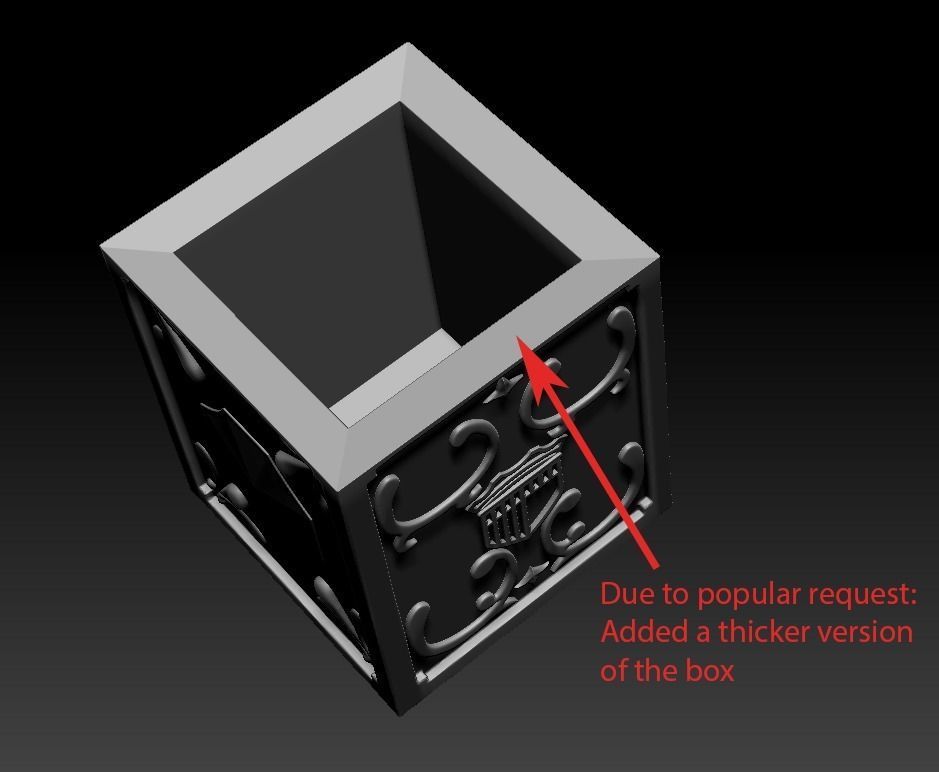 Cloth Armor Box - Andromeda - KOTZ 3D model 3D printable | CGTrader