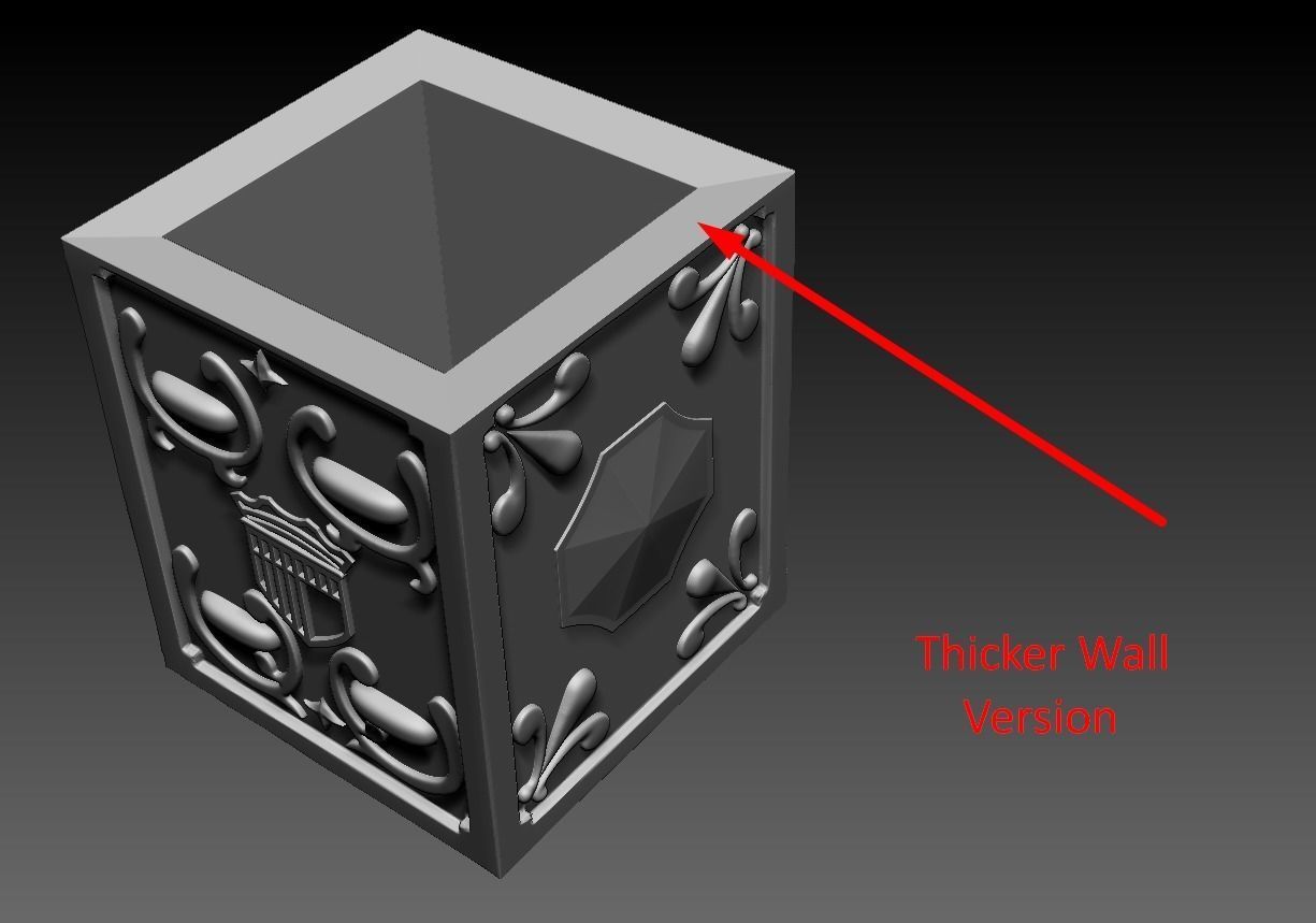 Cloth Armor Box - Phoenix - KOTZ 3D model 3D printable | CGTrader