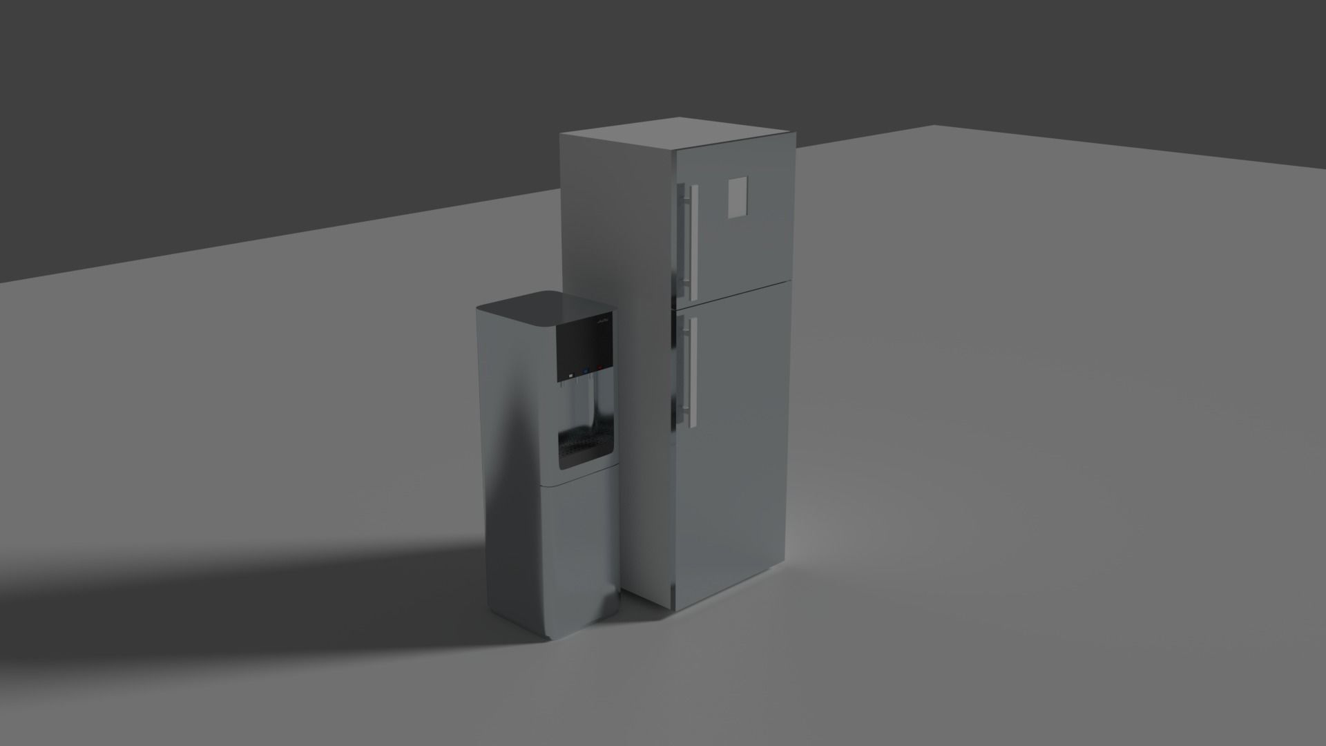 3D model Water Dispensers and freezer VR / AR / low-poly | CGTrader