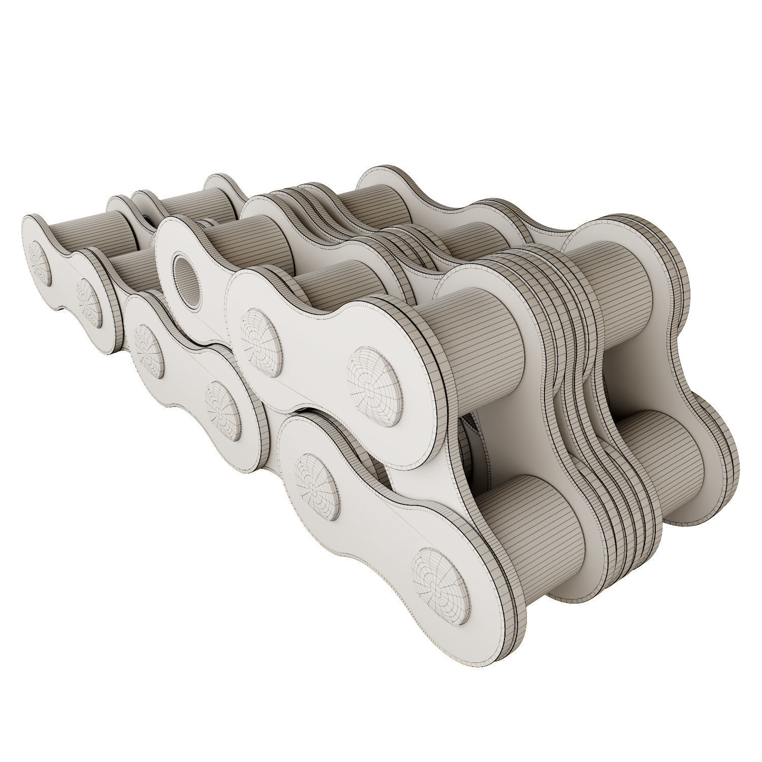 roller chain 3D model | CGTrader