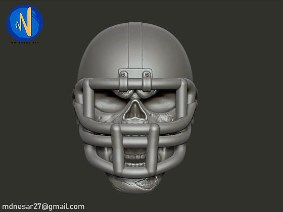Skull head 3d print model 3D model 3D printable | CGTrader