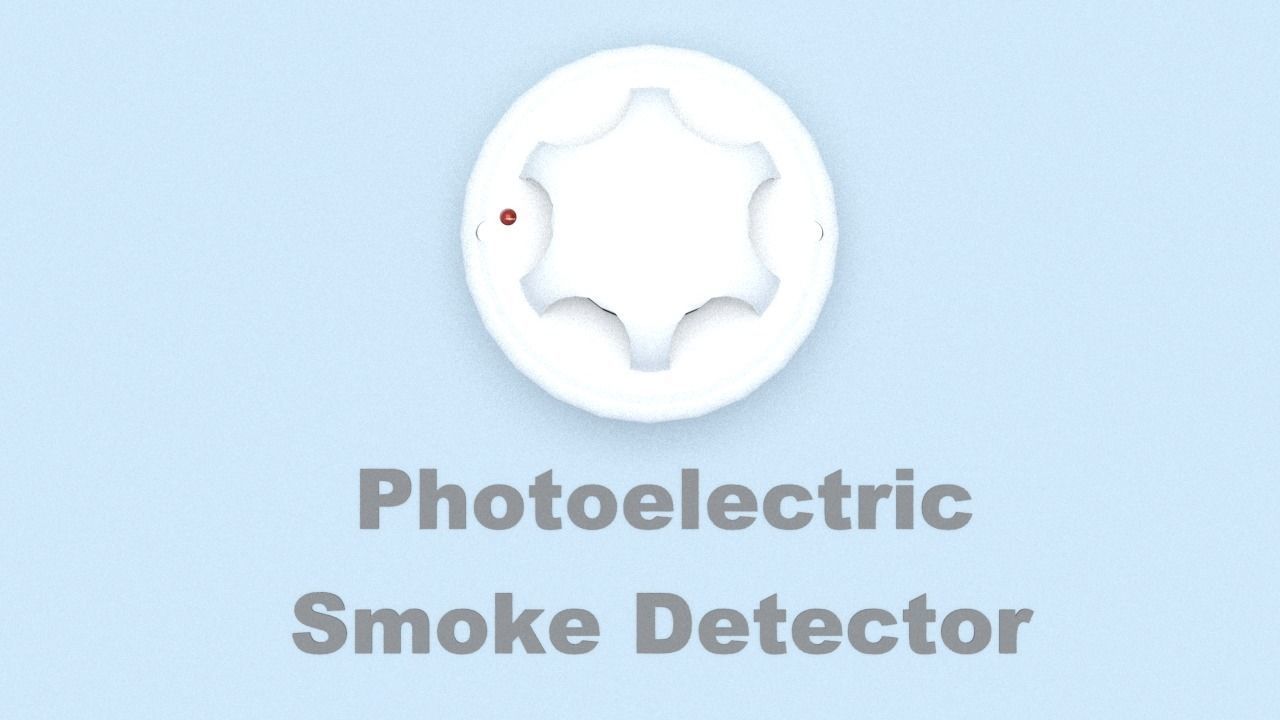 FSS Smoke Detector 3D model | CGTrader