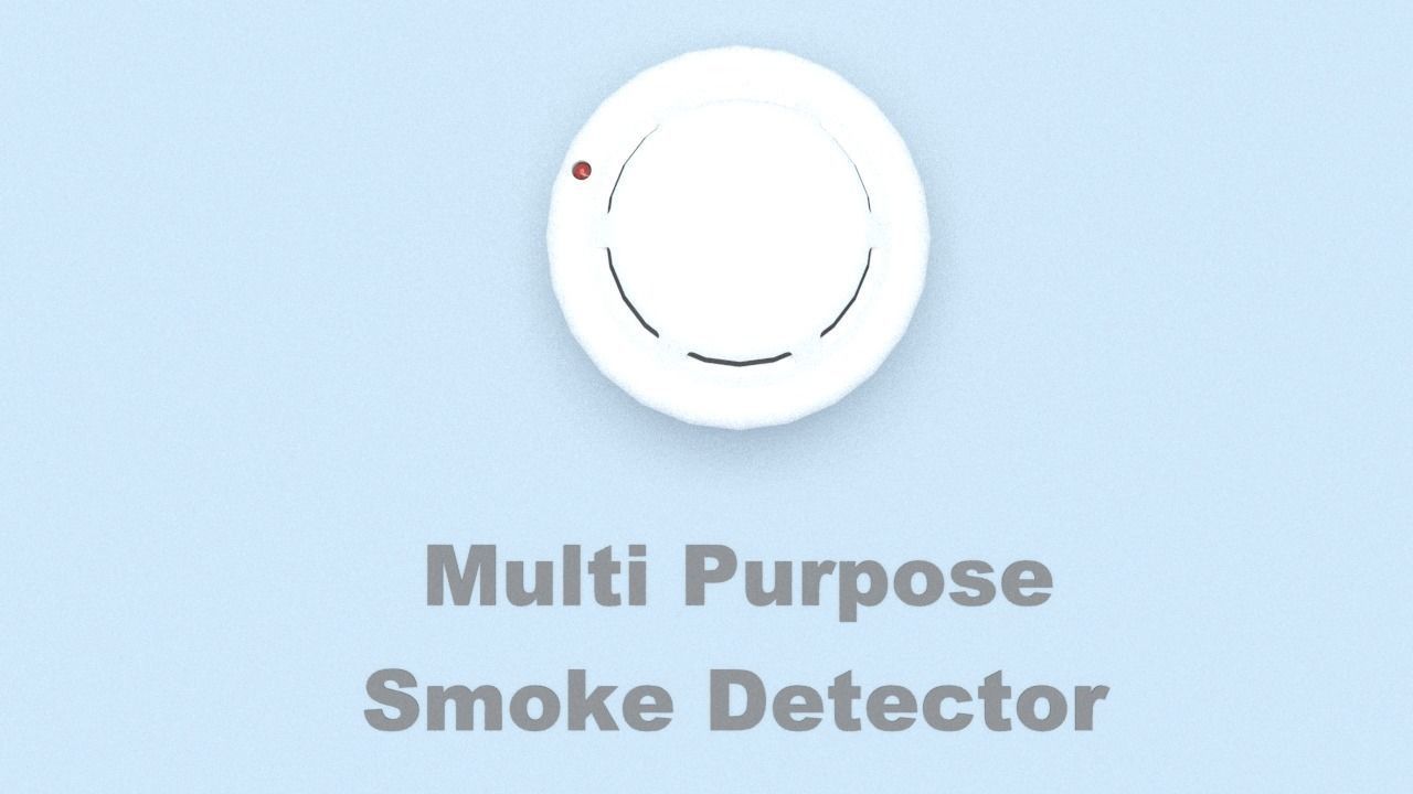 FSS Smoke Detector 3D model | CGTrader