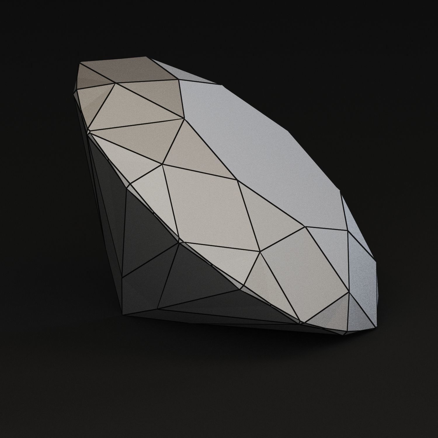 Diamond 3D model | CGTrader