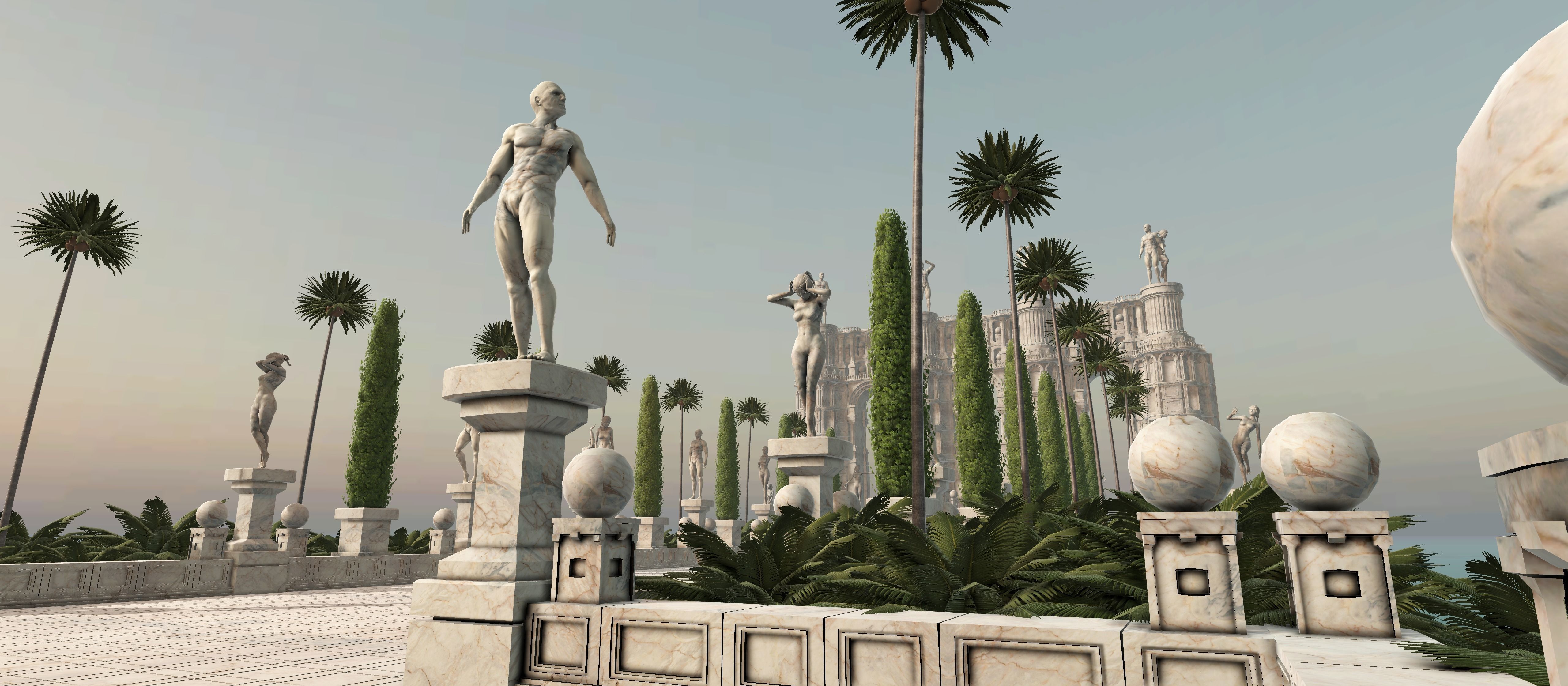 Antique Rome Scene for Unity 3D model | CGTrader
