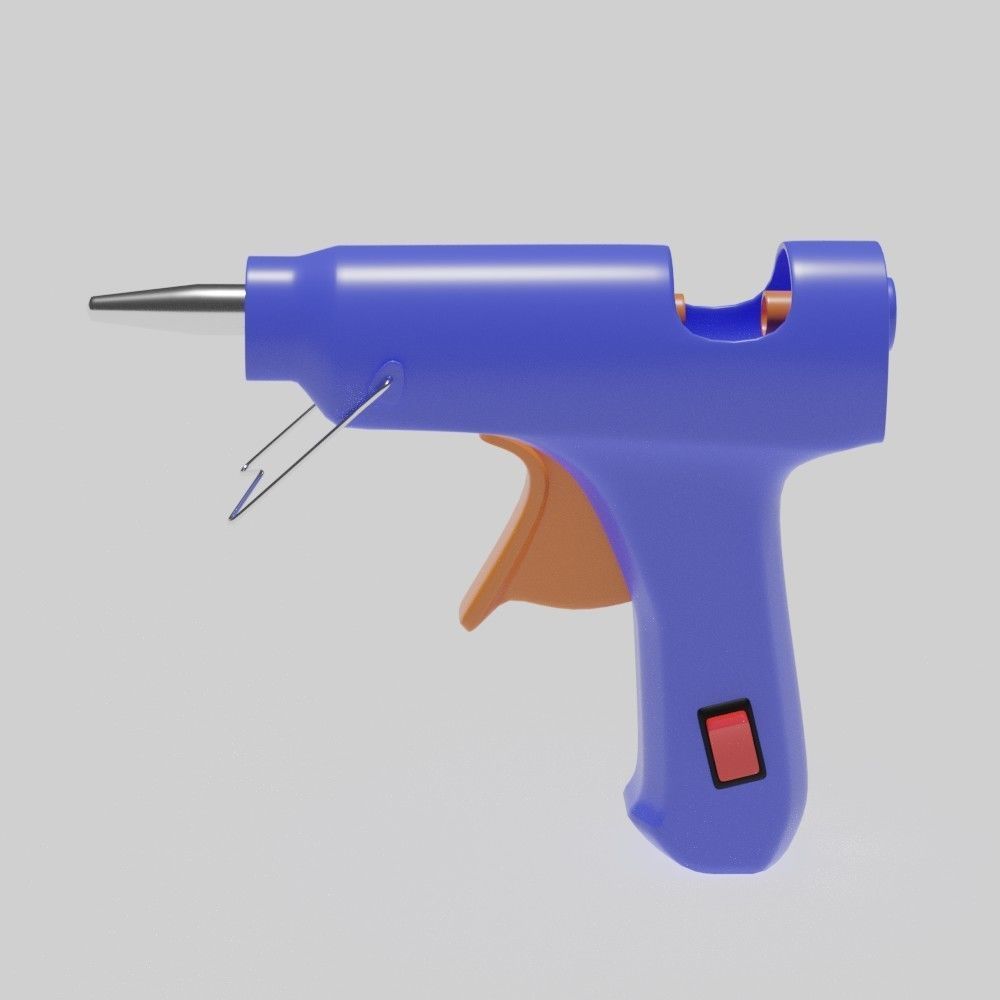 Glue Gun 3D model | CGTrader
